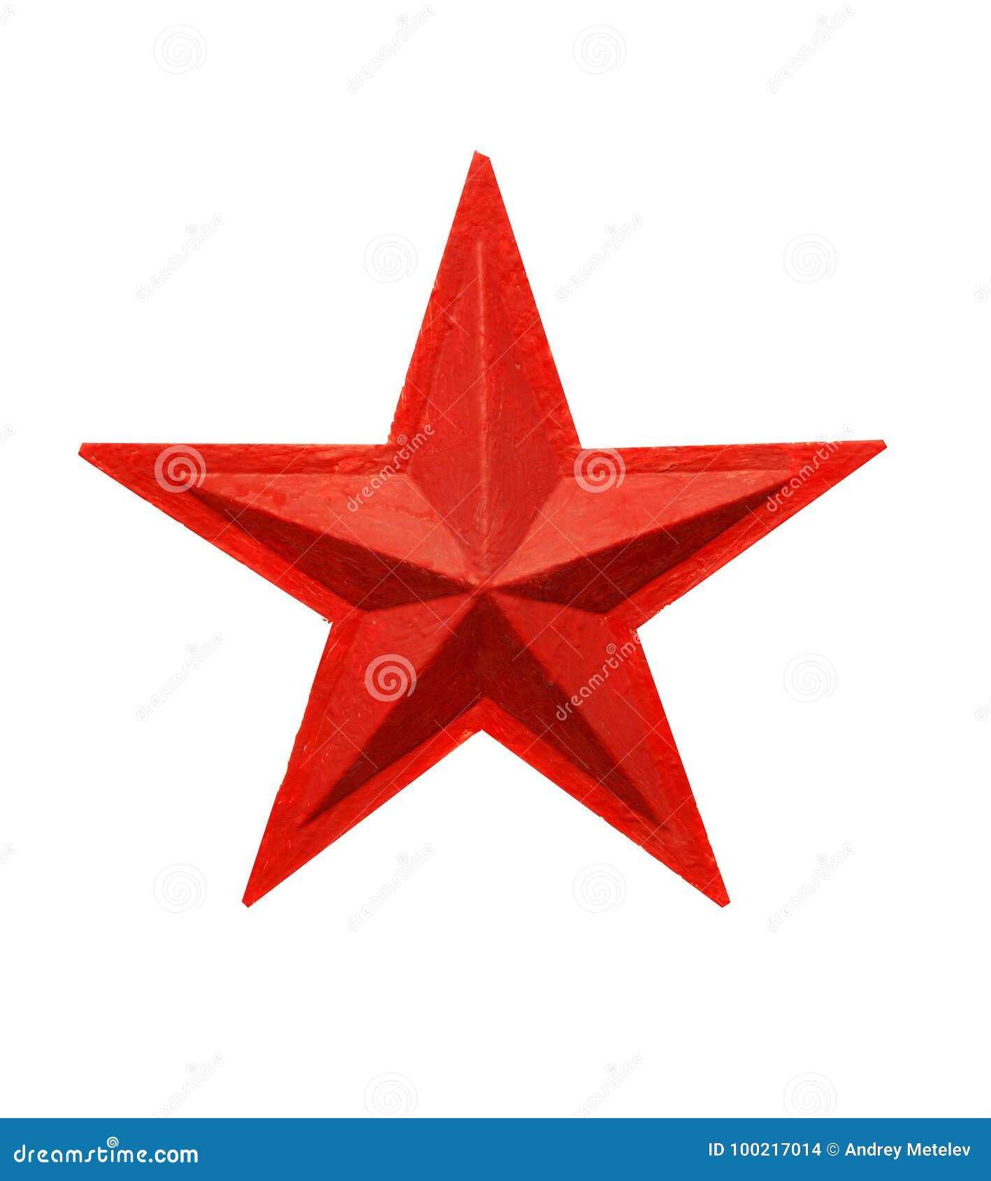 Isolated Red Star Soviet Star Stock Photo - Image of paints, heritage ...
