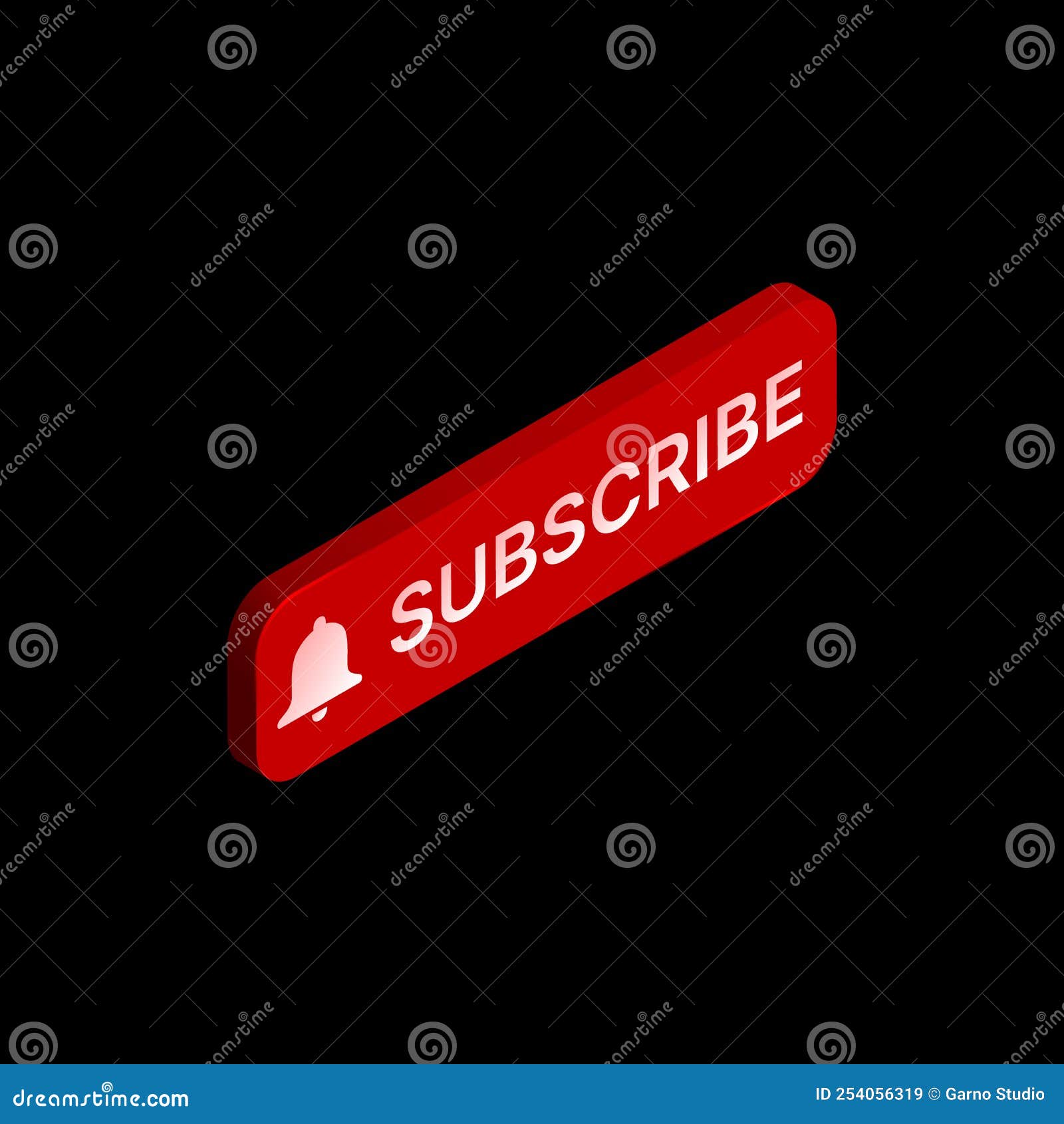Isolated Red Subscribe Button for Social Media Stock Vector ... Isolated Red Subscribe Button for Social Media Stock Vector ...
