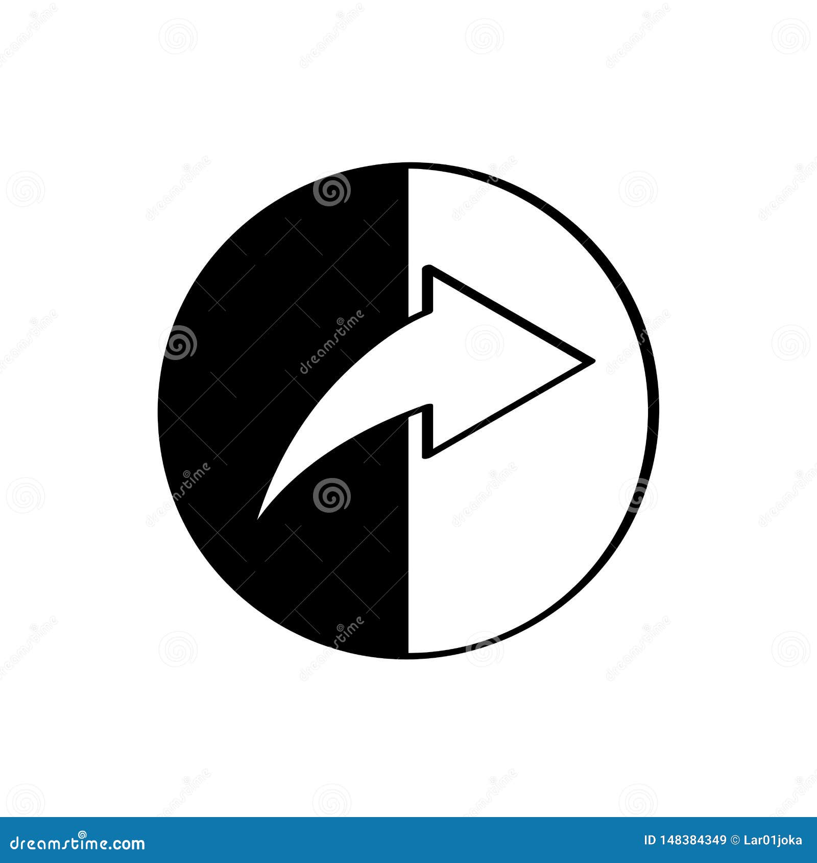 Redirect Icon Vector Change Direction Symbol For Graphic Design, Logo ...