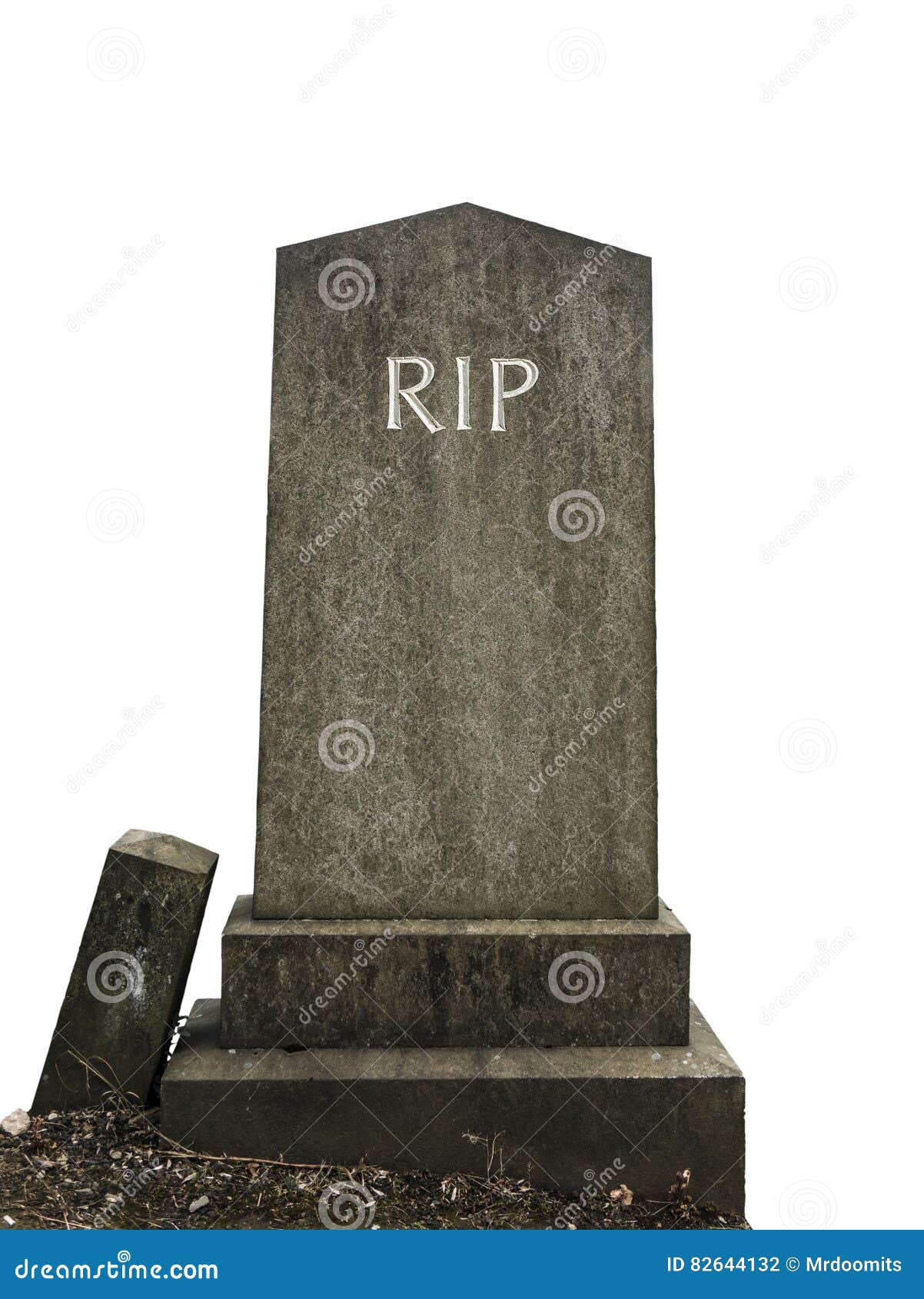 Isolated RIP Grave stock photo. Image of death, effect - 82644132
