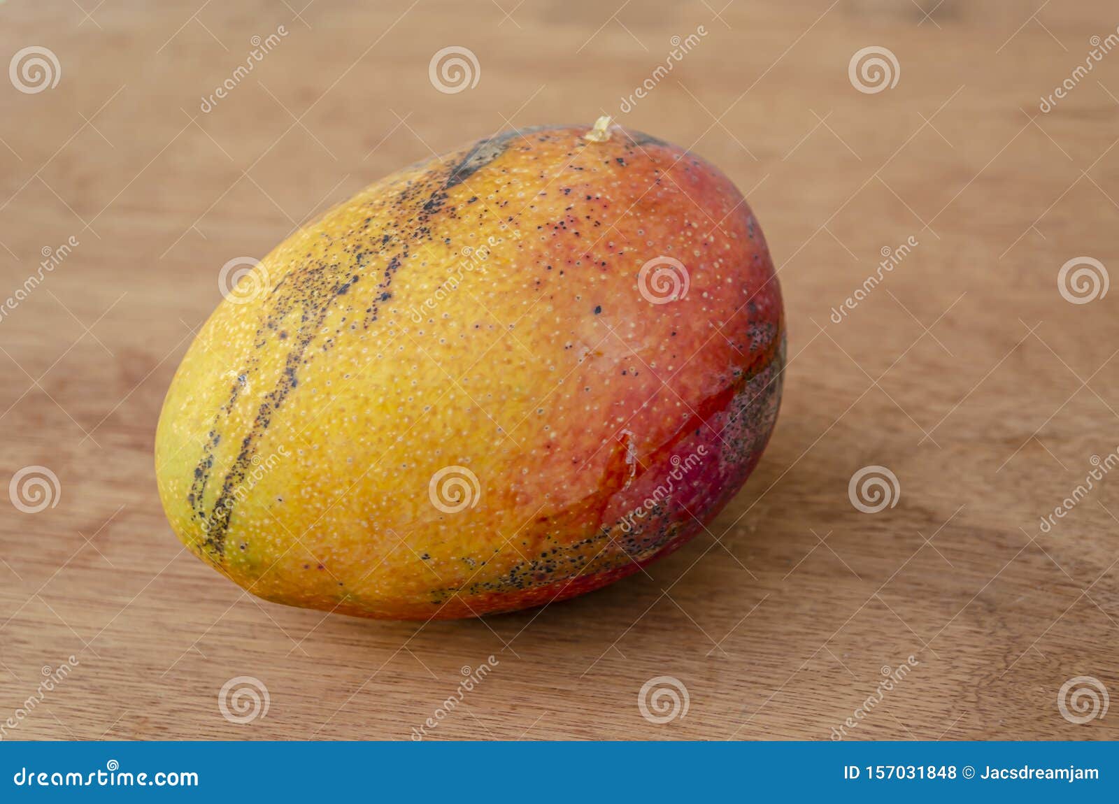 Isolated Ripe Julie Mango stock photo. Image of julian - 157031848
