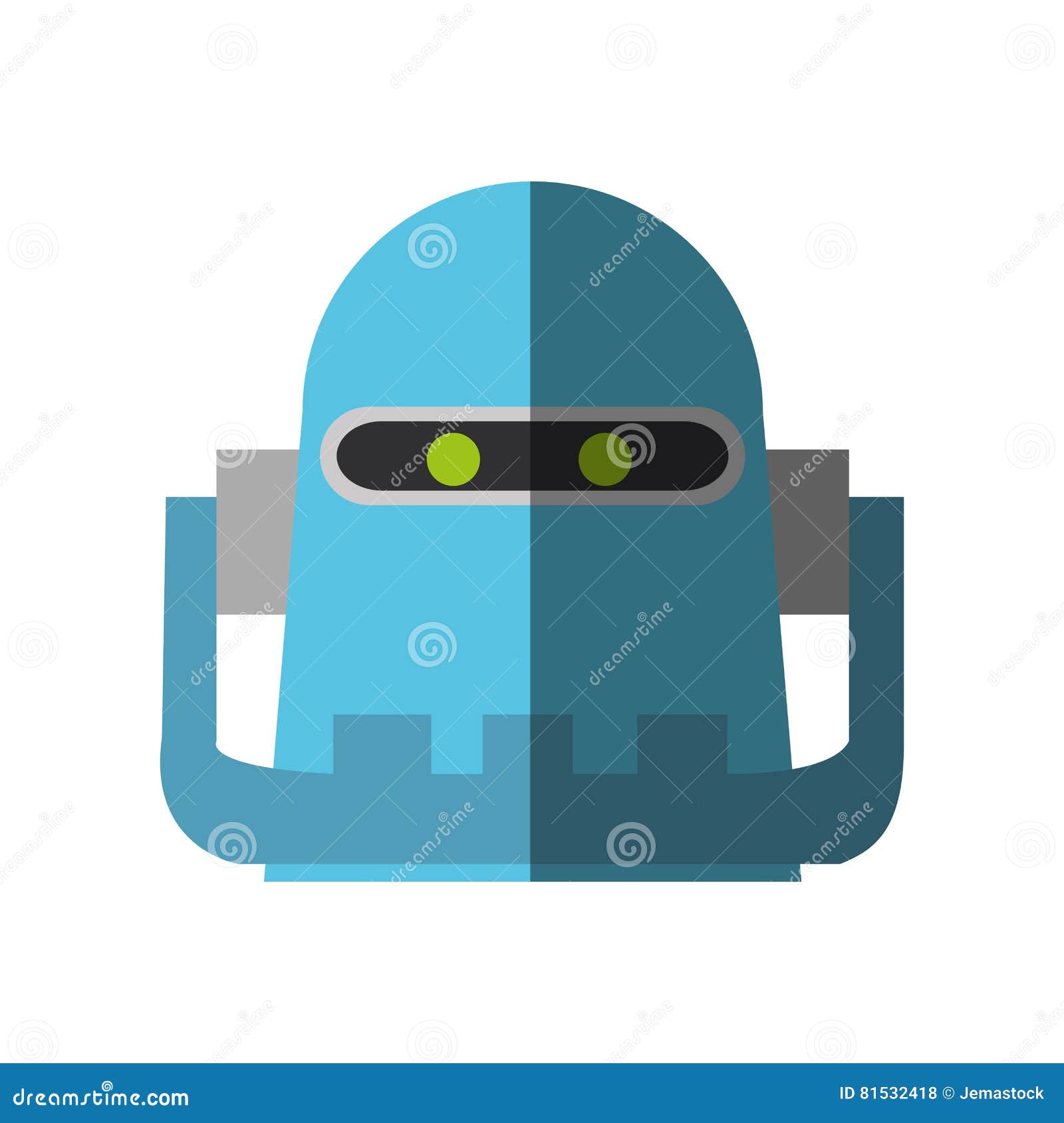 Isolated Robot Cartoon Design Stock Vector - Illustration of automation ...