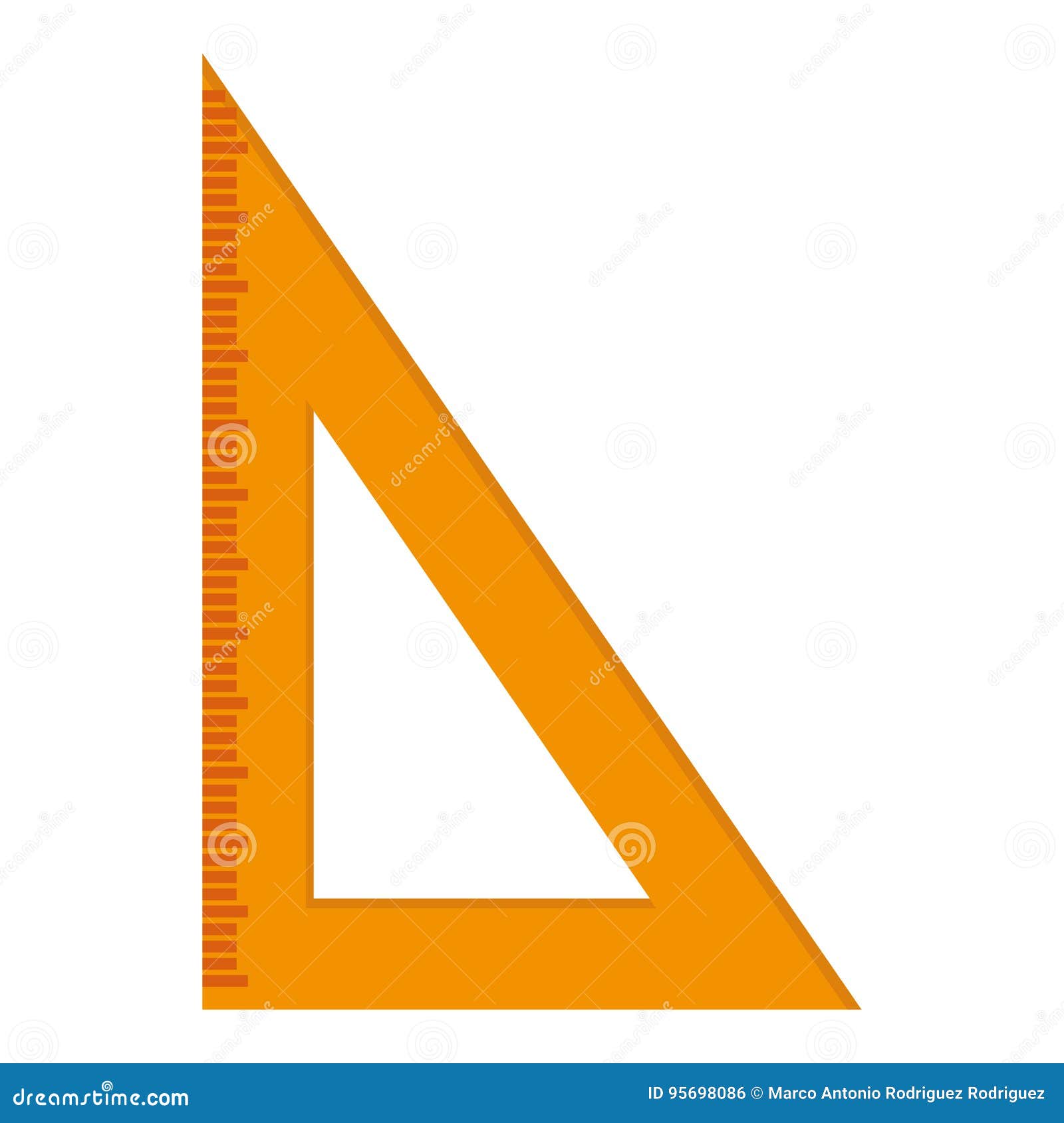 Isolated Ruler Illustration Stock Vector - Illustration of learning ...