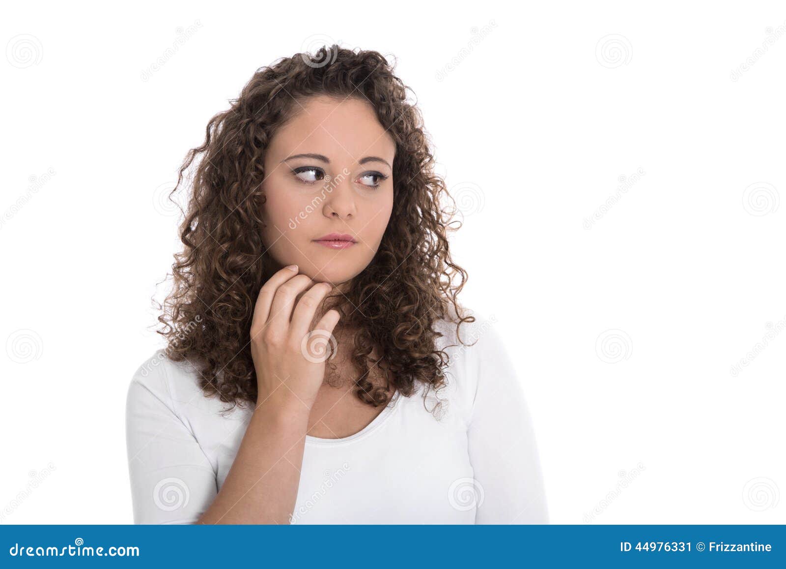 One Young Man, Sideways Head Face Headshot, Black Background Royalty ...
