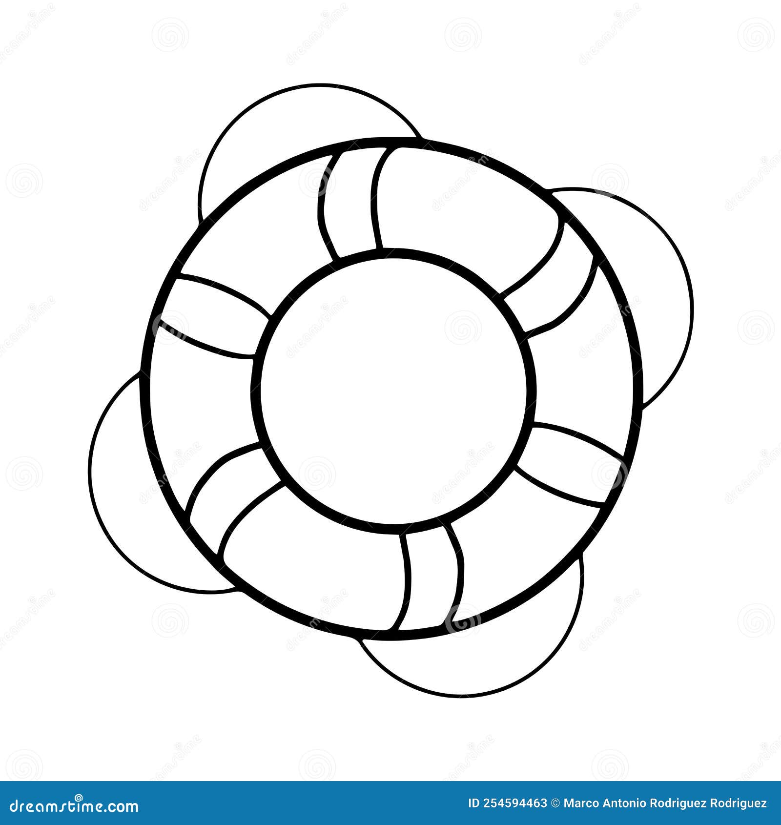 Isolated Safe Guard Draw Vector Illustration Stock Vector ...