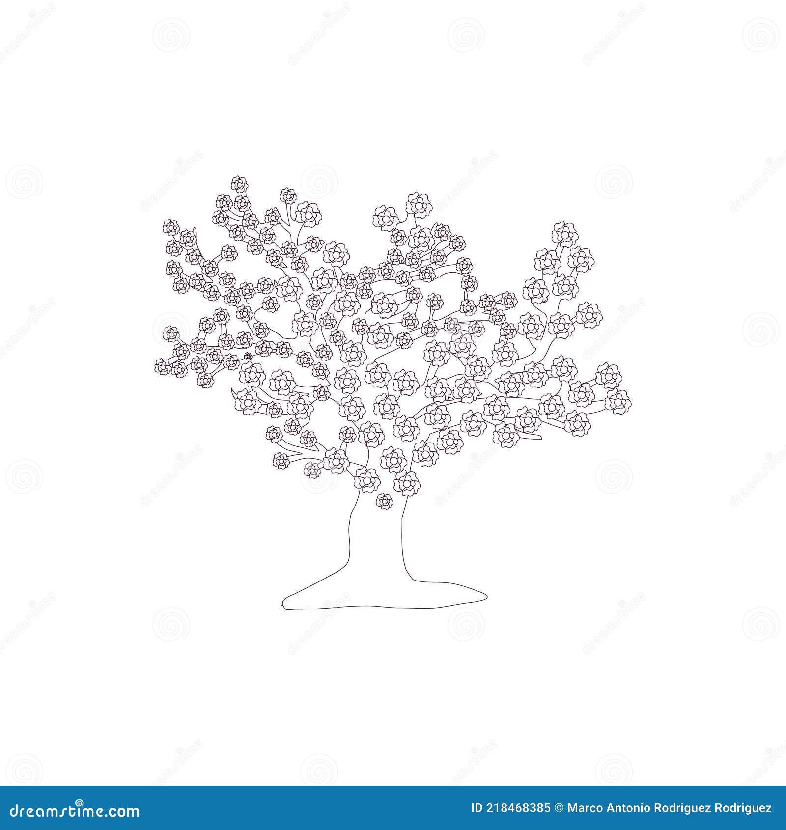 Isolated Sakura Icon Japanese Tree Stock Vector - Illustration of bloom ...