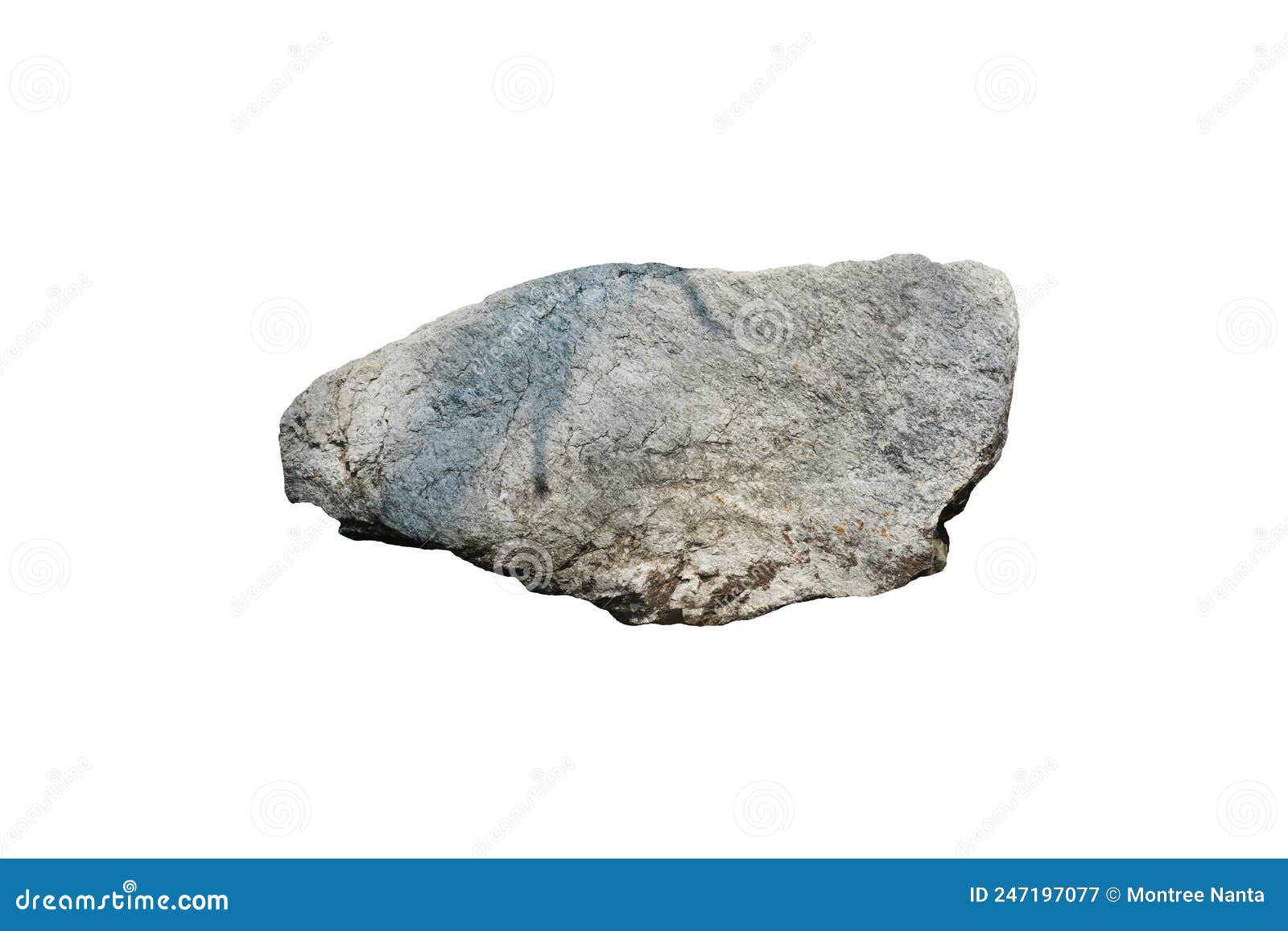 Isolated Sample of a Limestone Rock on White Background. Stone for Raw ...