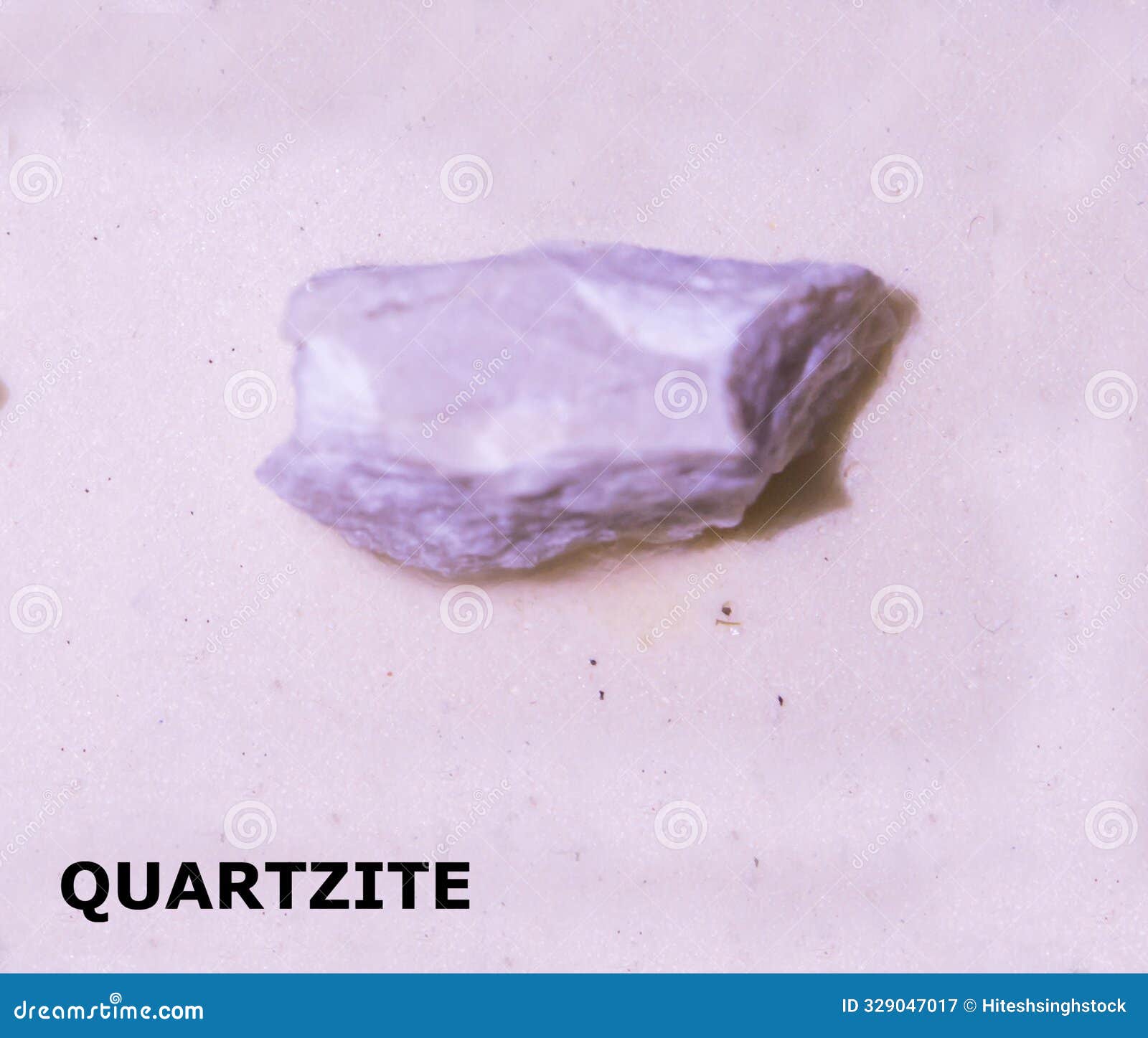 Isolated Sample of a Quartzite Rock on Texture Background. Quartzite ...