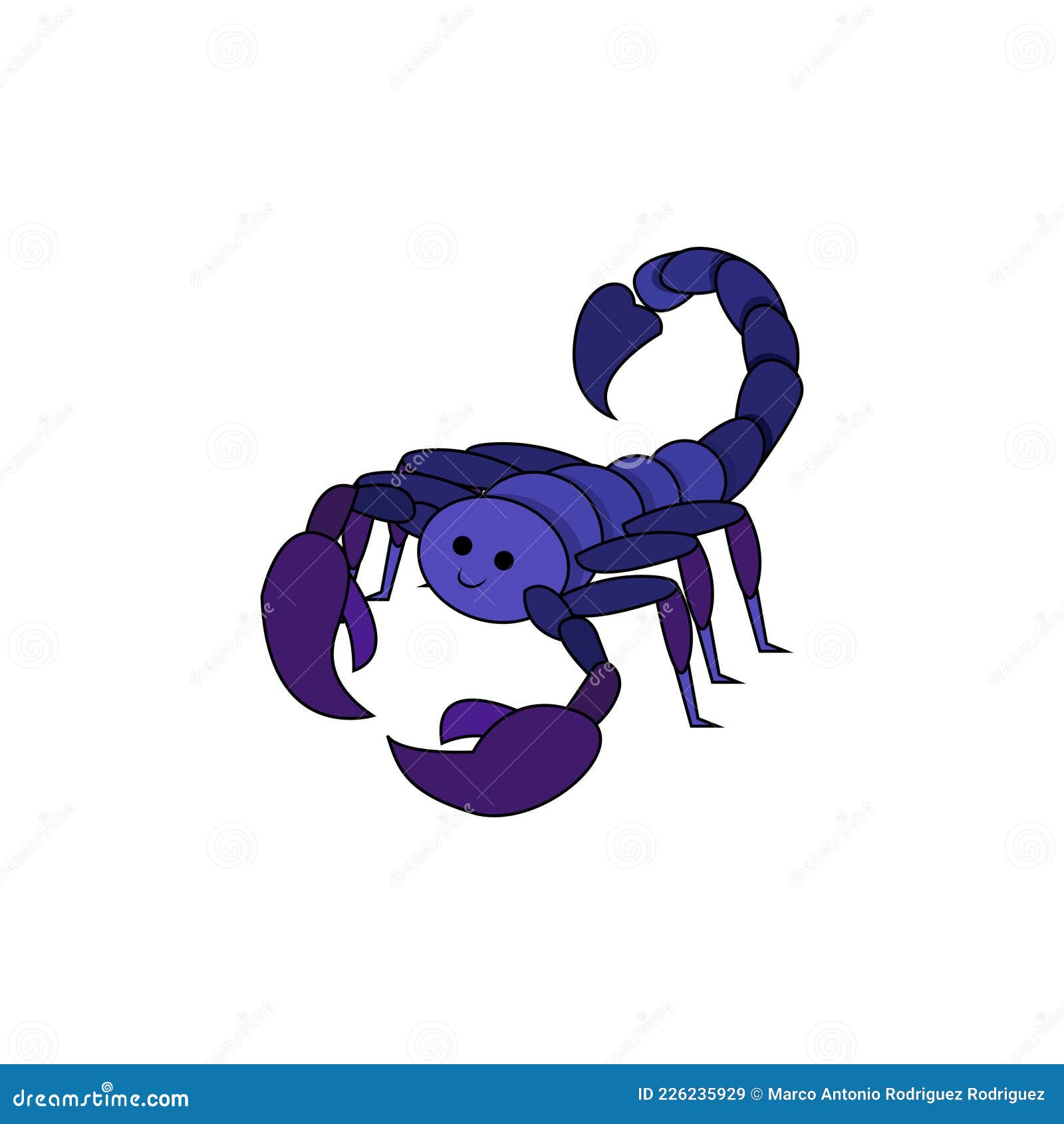 Isolated Scorpio Animal Character Zodiac Sign Stock Vector ...