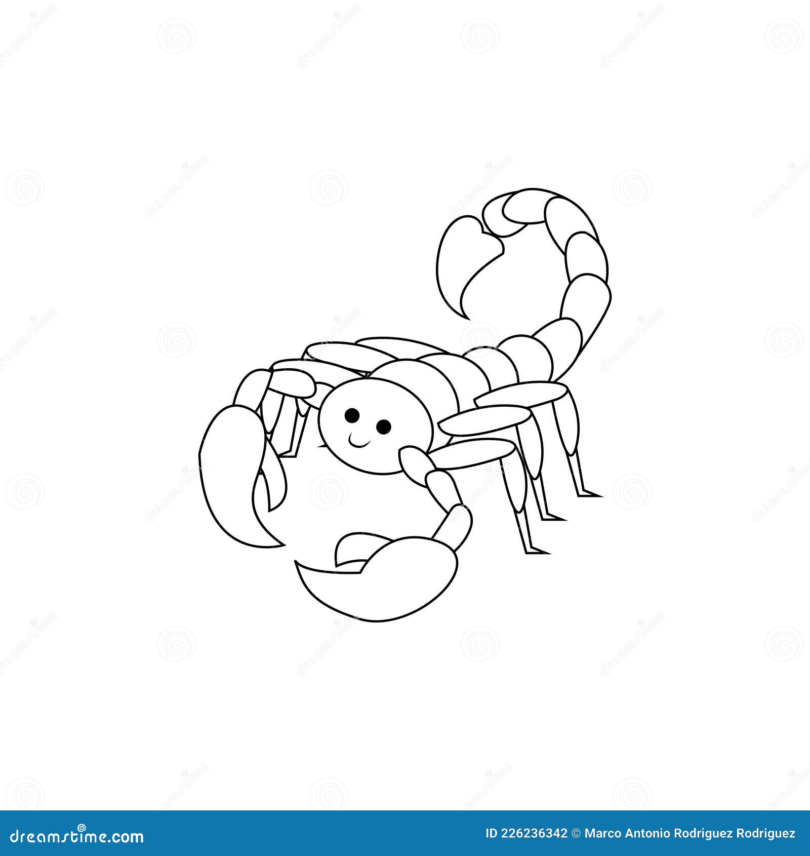 Isolated Scorpio Animal Character Zodiac Sign Stock Vector ...