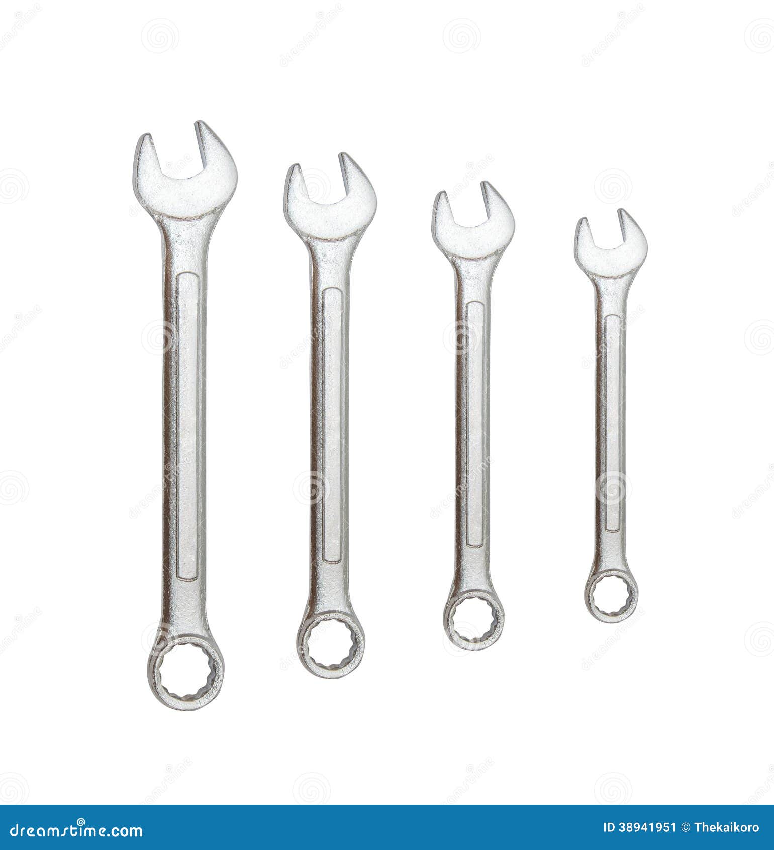 Isolated set of fix wrench stock image. Image of closeup - 38941951