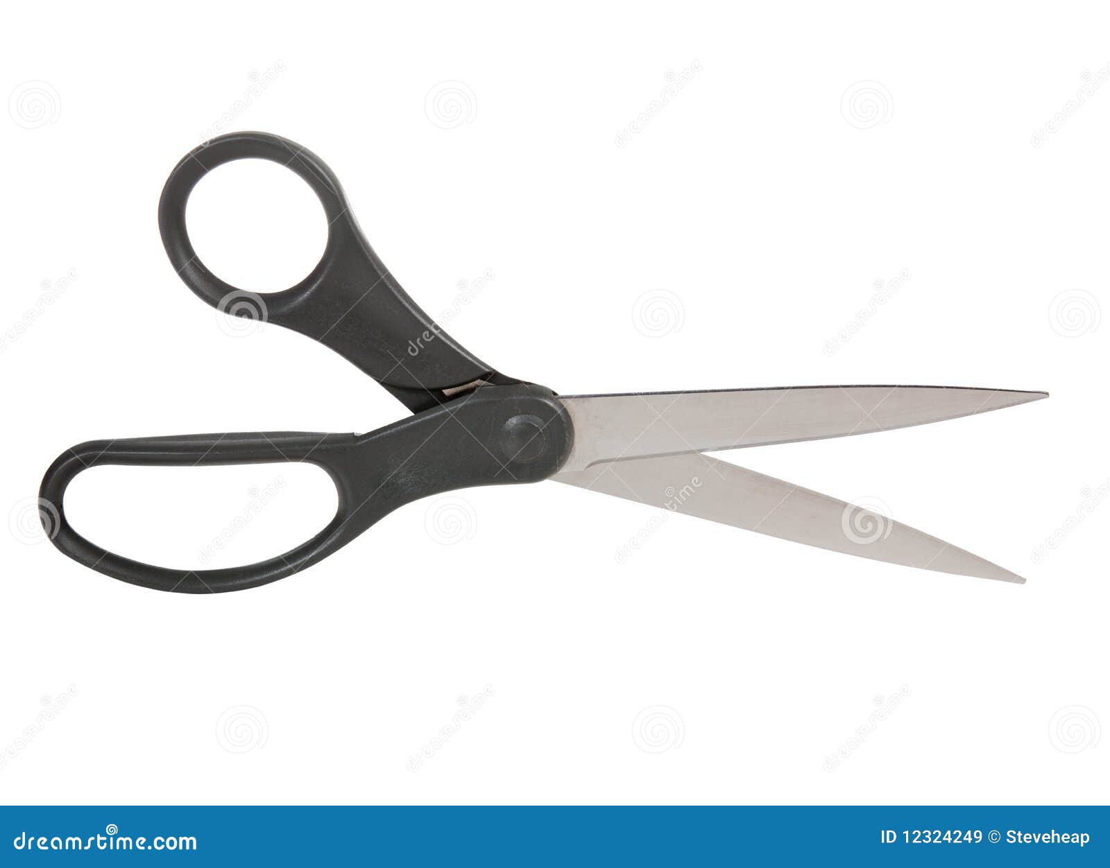 Isolated Set of Modern Scissors Stock Image - Image of pair, shears ...