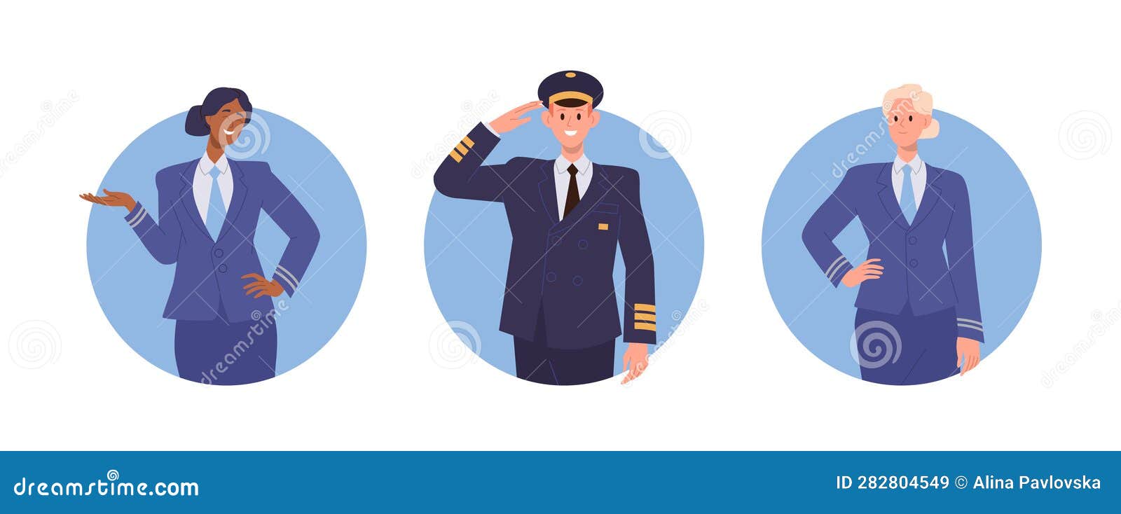 Isolated Set of Round Composition with Happy Friendly Smiling Plane ...