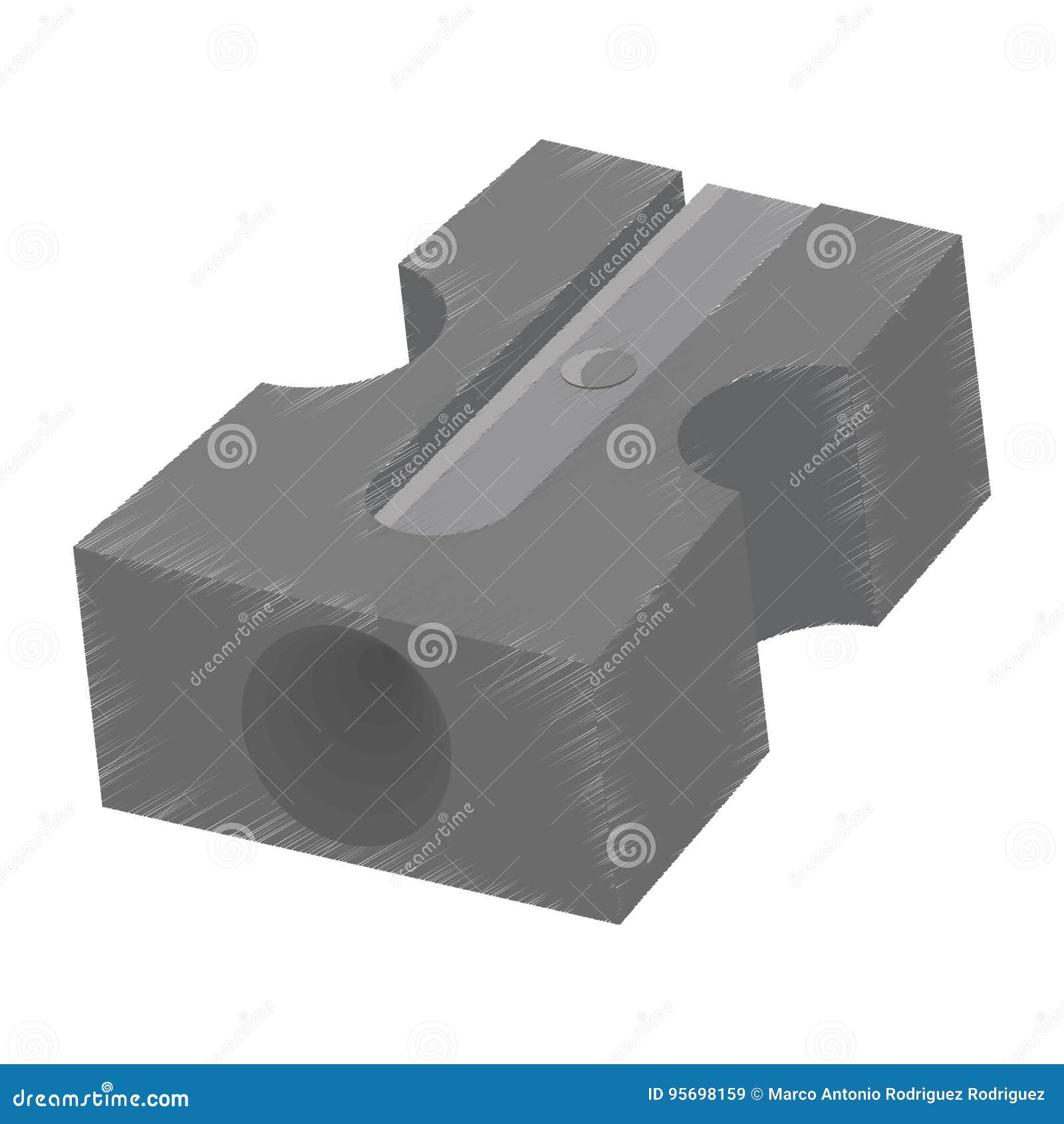 Isolated Sharpener Illustration Stock Illustration - Illustration of ...