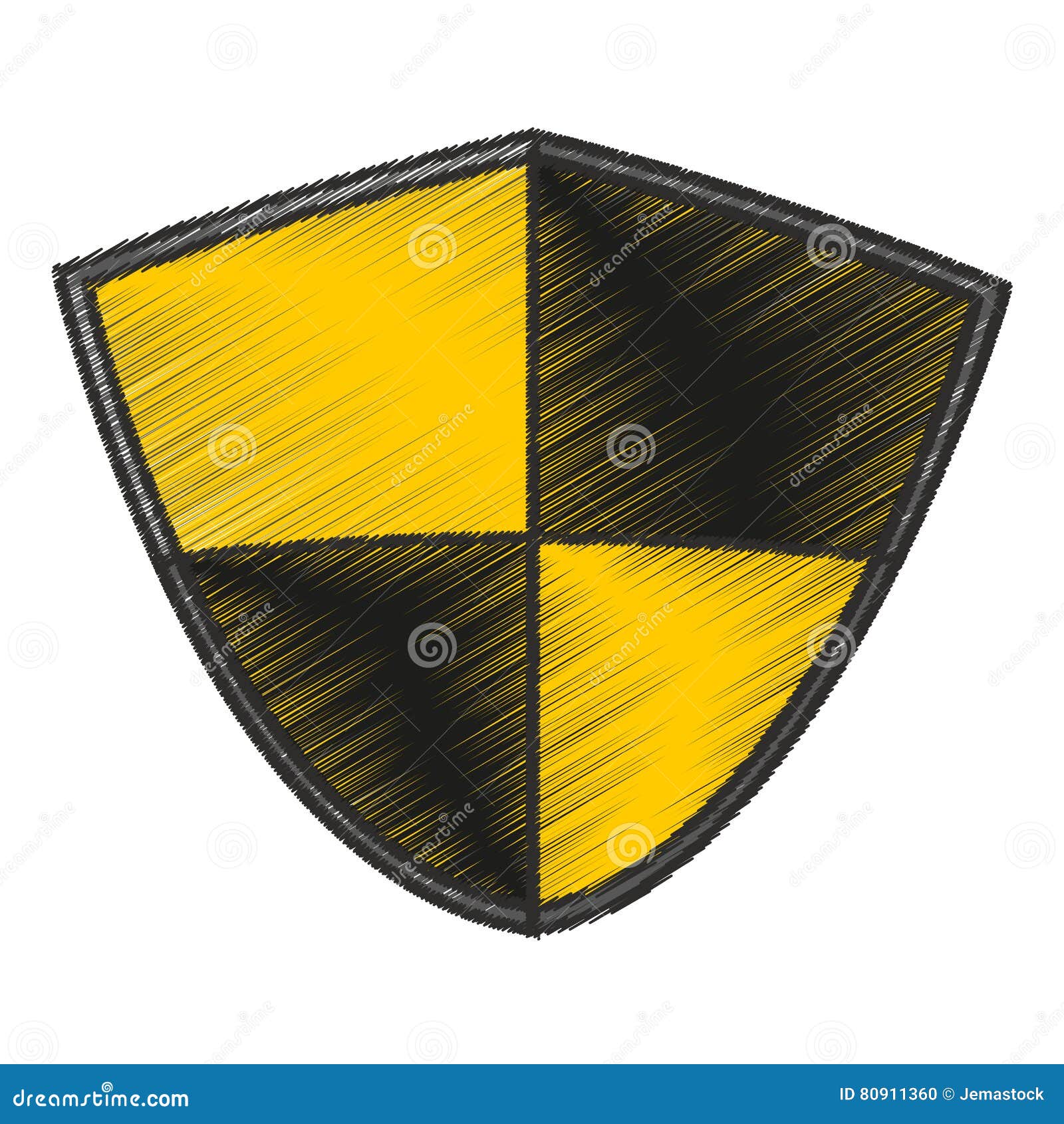Isolated Shield Inside Shield Design Stock Vector - Illustration of ...
