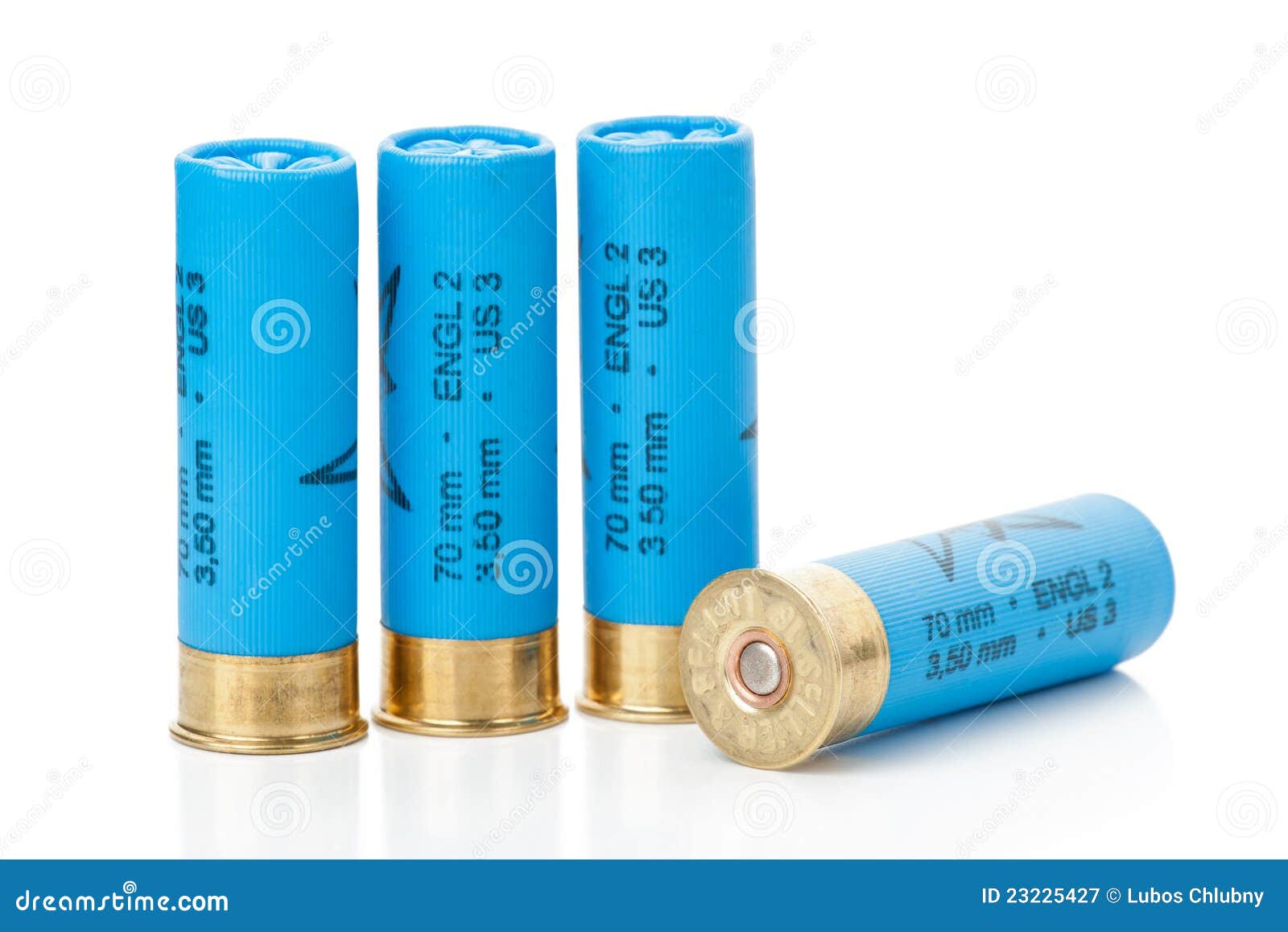 Isolated shotgun shells stock image. Image of death, cartridge - 23225427