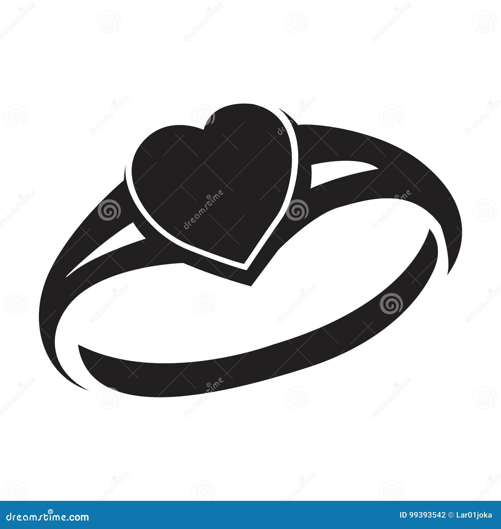 Ring Silhouette Illustration Stock Vector - Illustration of rich, gold ...