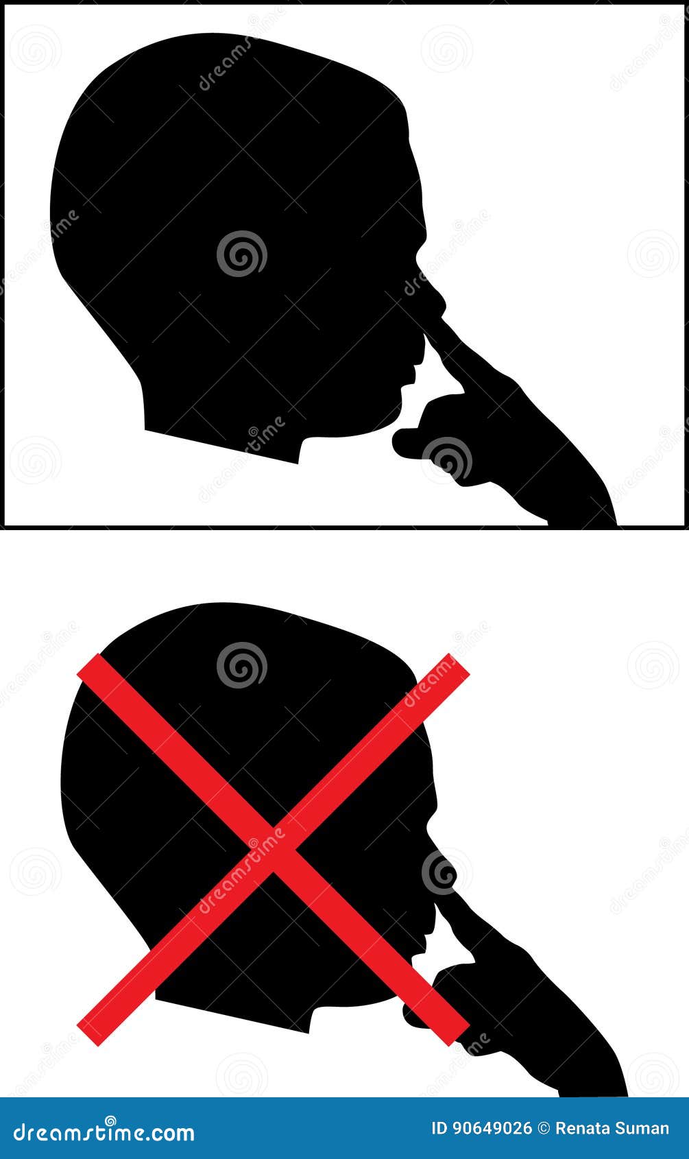 Man Picking His Nose Cartoon | CartoonDealer.com #78899863