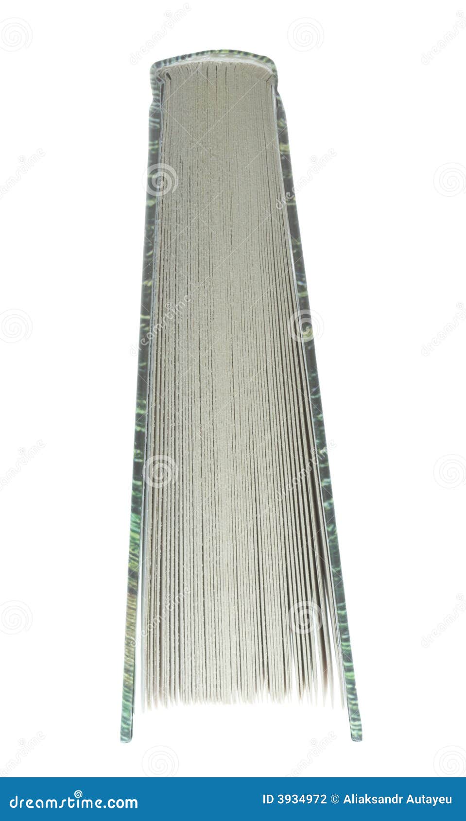 Isolated Single Book Standing Stock Photo - Image of reading, medium ...