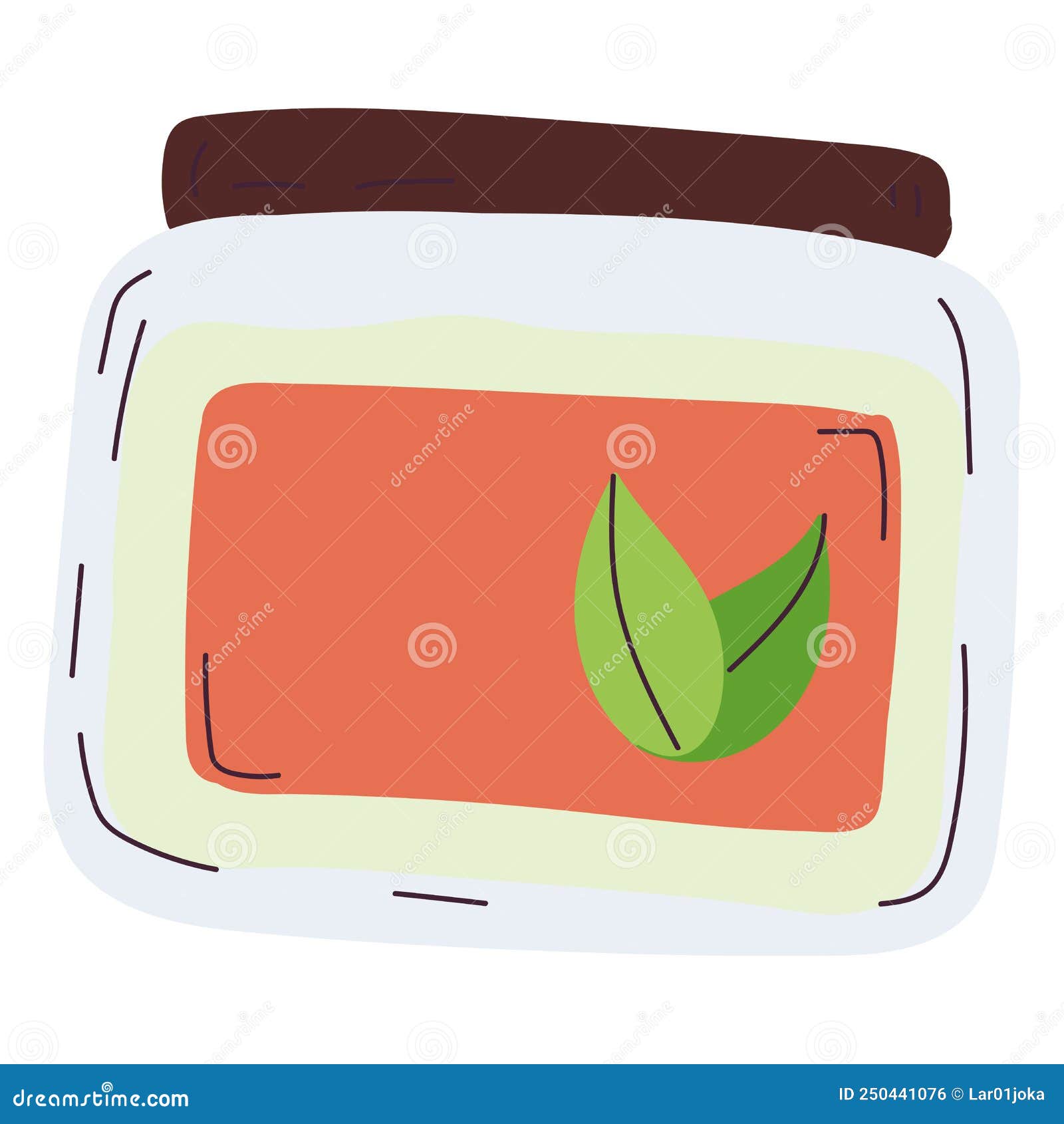 Isolated Sketch of a Body Lotion Vector Stock Illustration ...