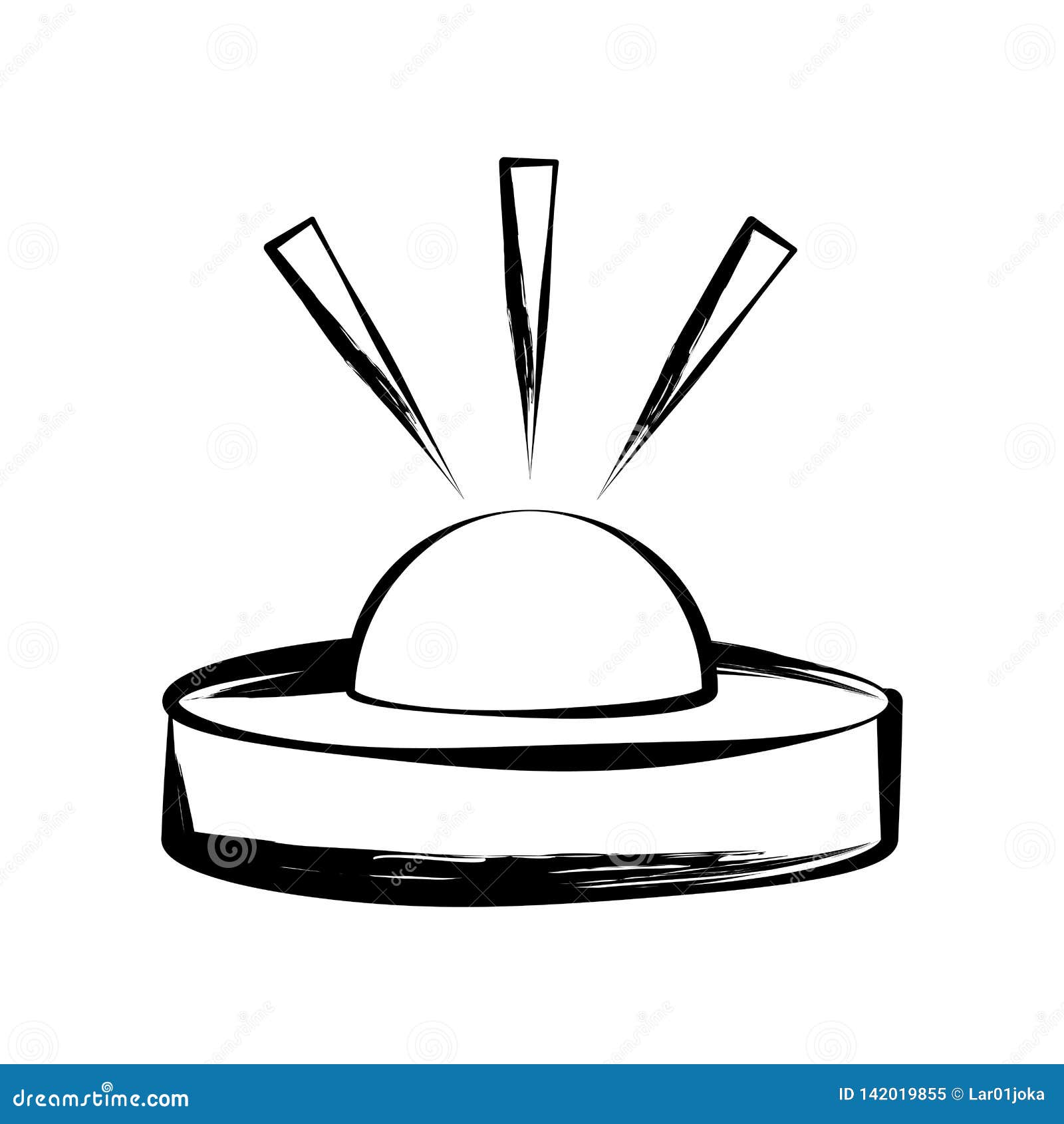 Isolated sketch of a mine stock vector. Illustration of arms - 142019855