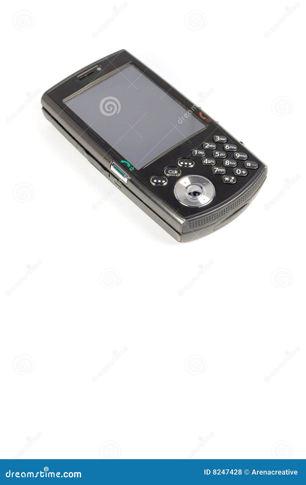 Isolated Smart Phone stock photo. Image of handheld, business - 8247428
