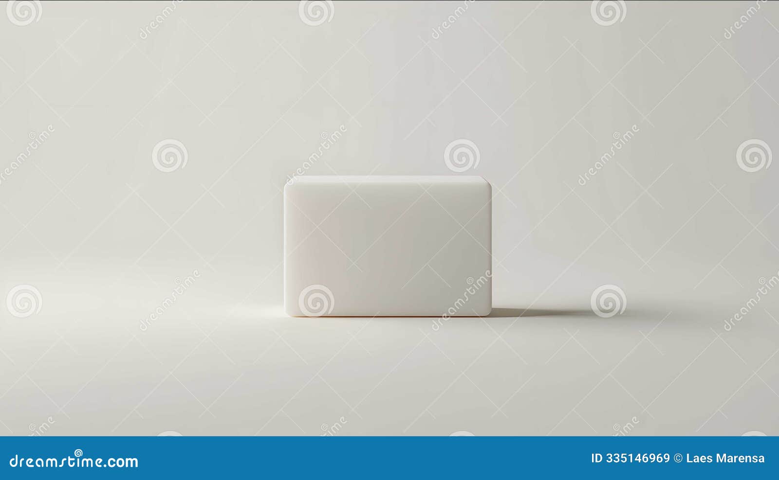 Isolated Soap 3d Render White Studio Background Front View Stock ...