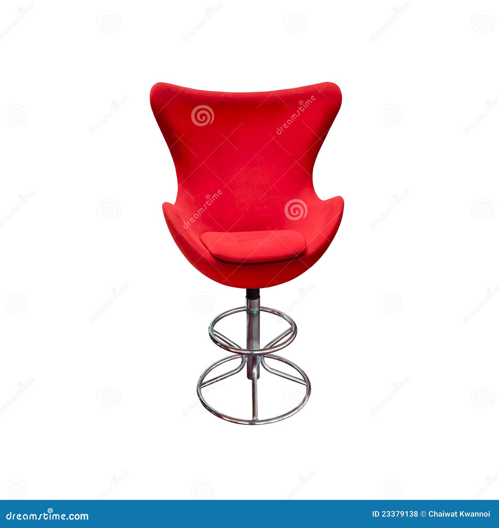 Isolated Soft Red Chair stock photo. Image of relax, fashion - 23379138