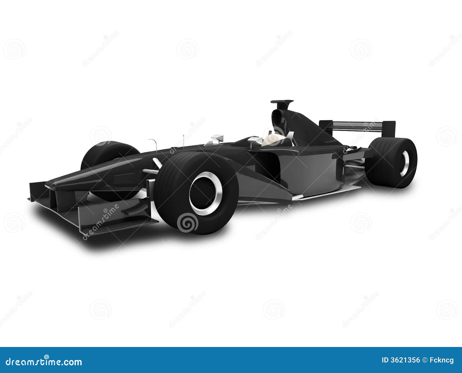 Isolated Speed Car Front View 02 Stock Illustration - Illustration of ...
