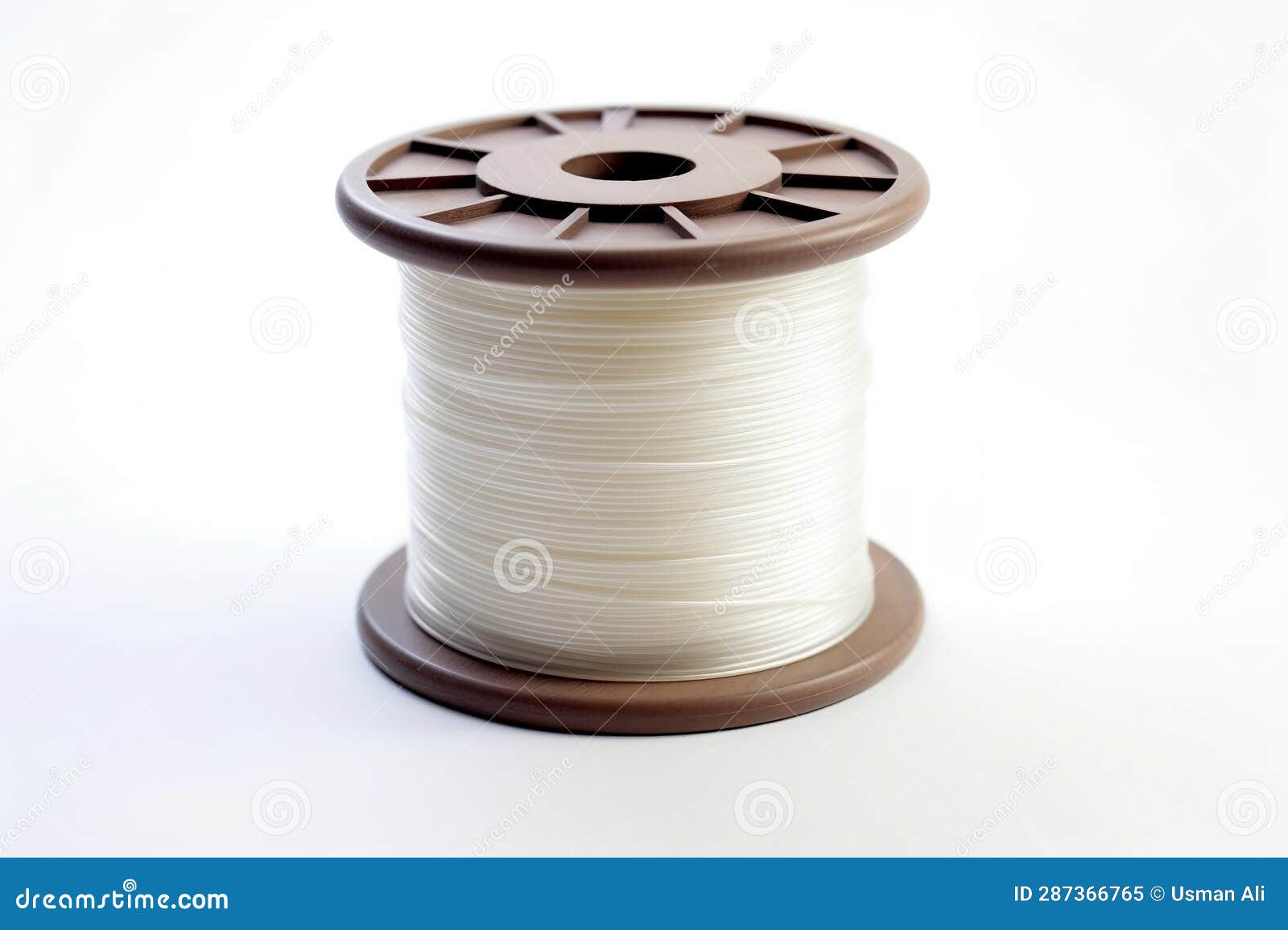 Isolated Spool of Wire on Transparent Background. AI Stock Image ...