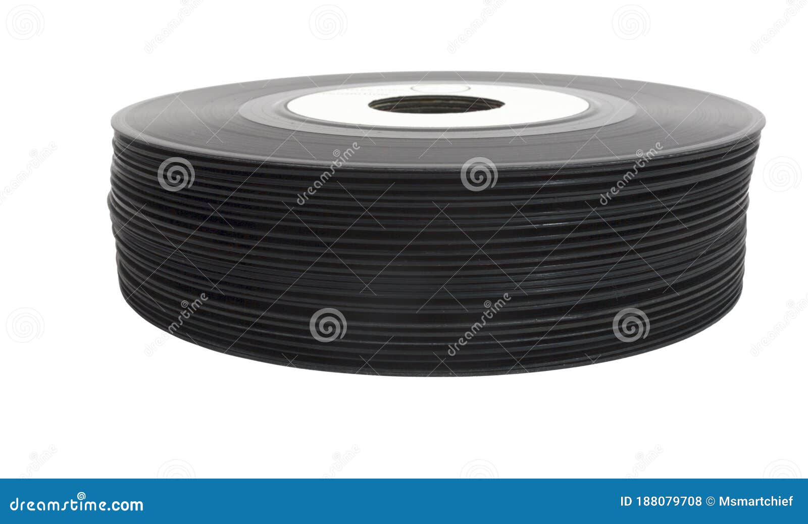 Stack of Vintage 45 Rpm Records Stock Photo - Image of forty, disc ...