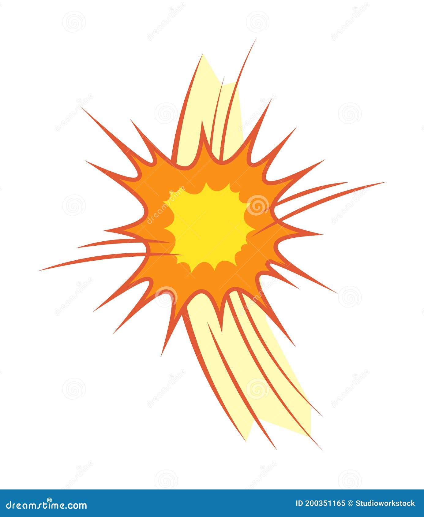 Isolated Star Clash and Explosion Light Effect Stock Vector ...
