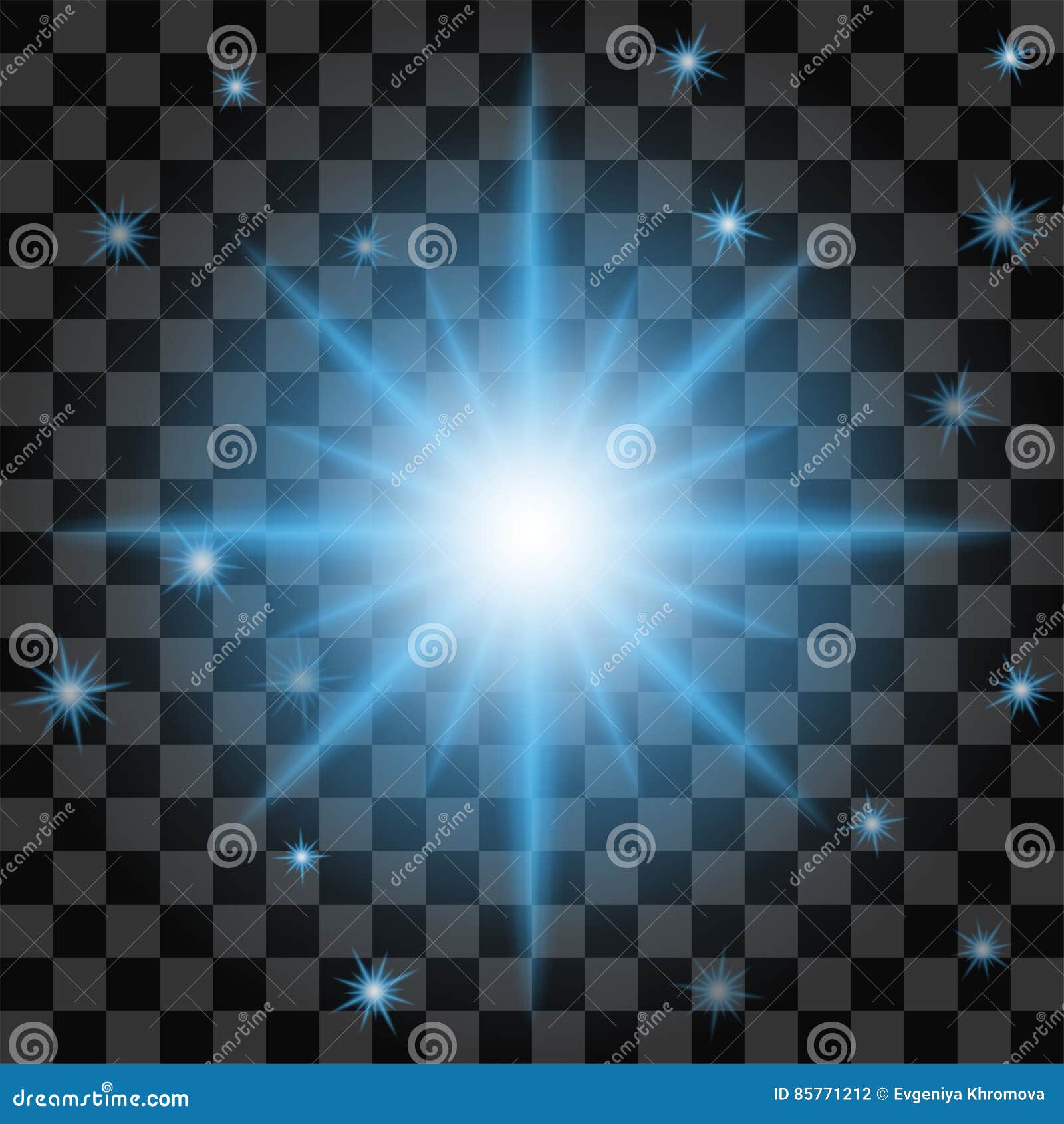 Isolated Starburst Pattern on a Transparent Background Stock Vector ...