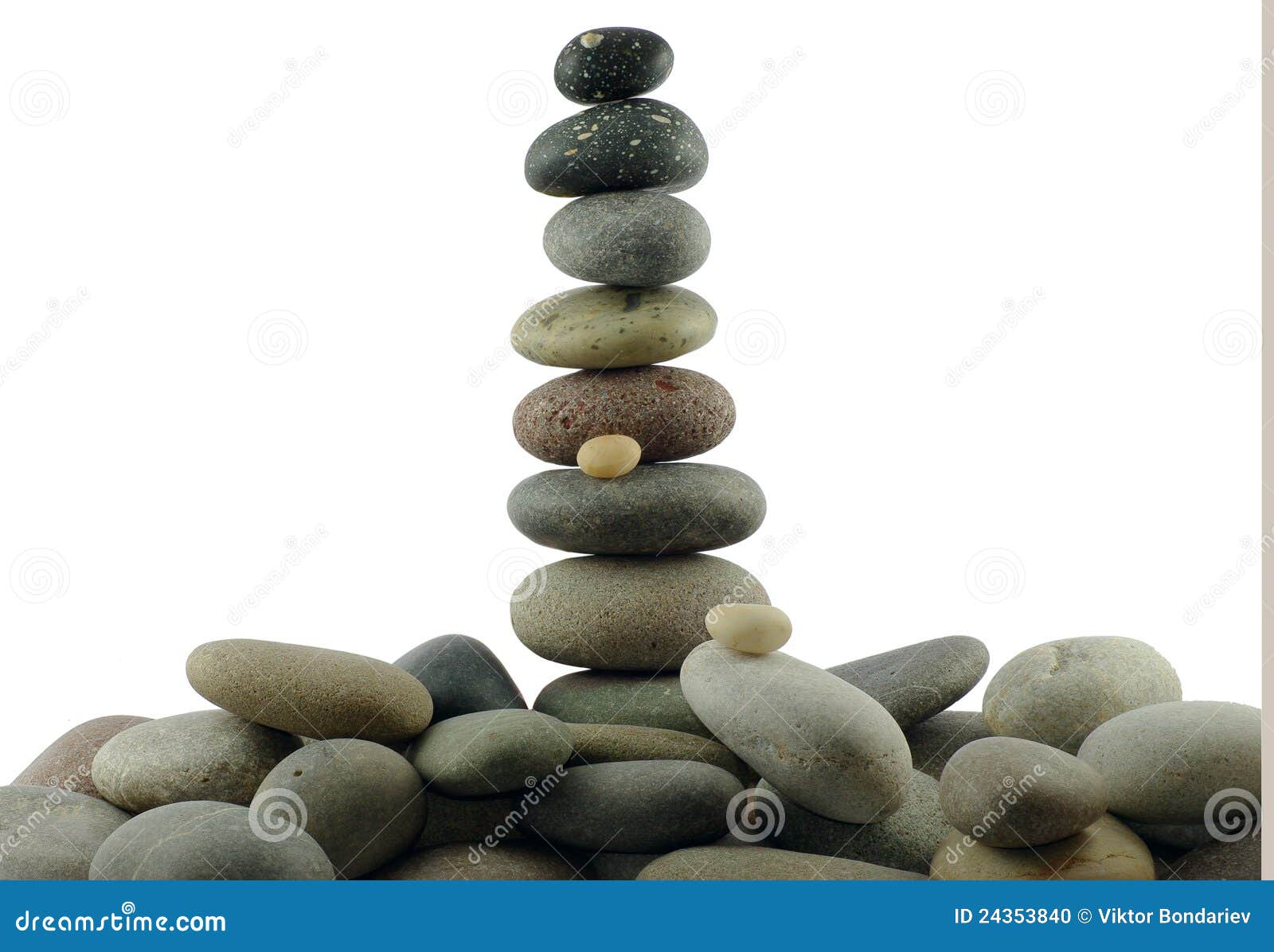Isolated stones stock photo. Image of advancement, high - 24353840