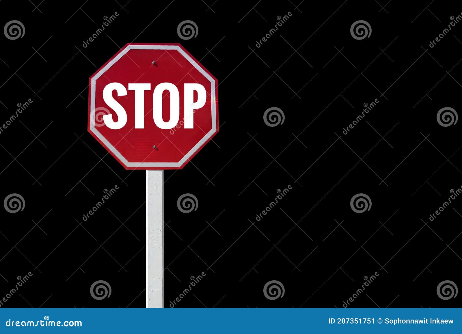Stop sign stock image. Image of pedestrian, direction - 207351751