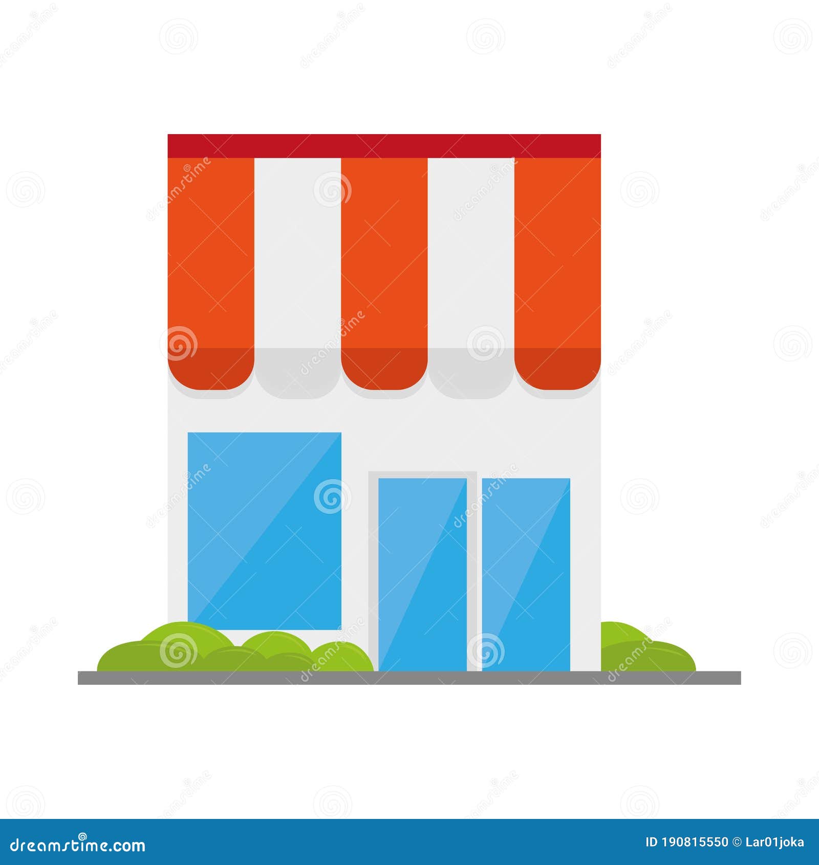 Isolated store icon stock vector. Illustration of building - 190815550