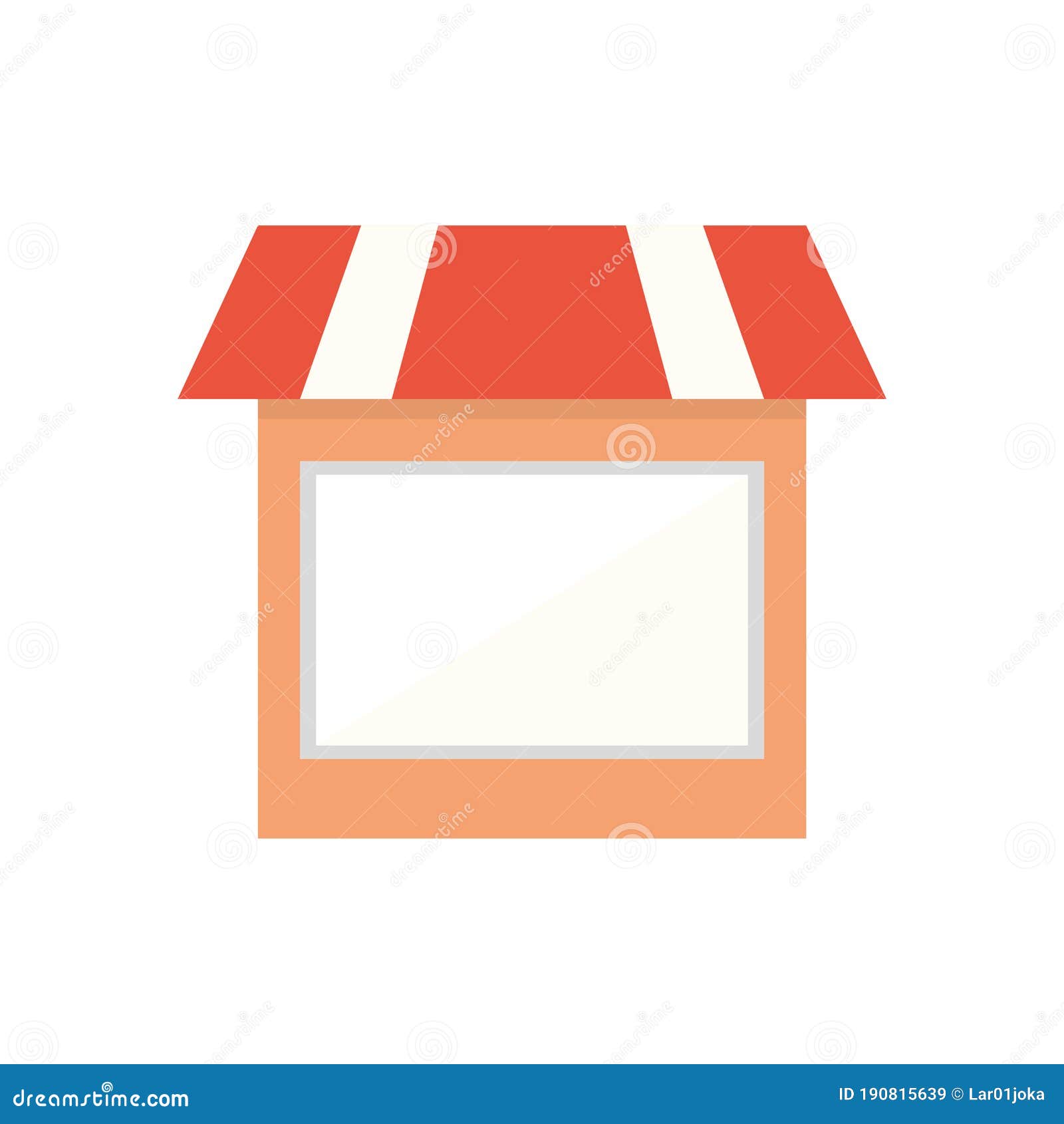 Isolated store icon stock vector. Illustration of sale - 190815639
