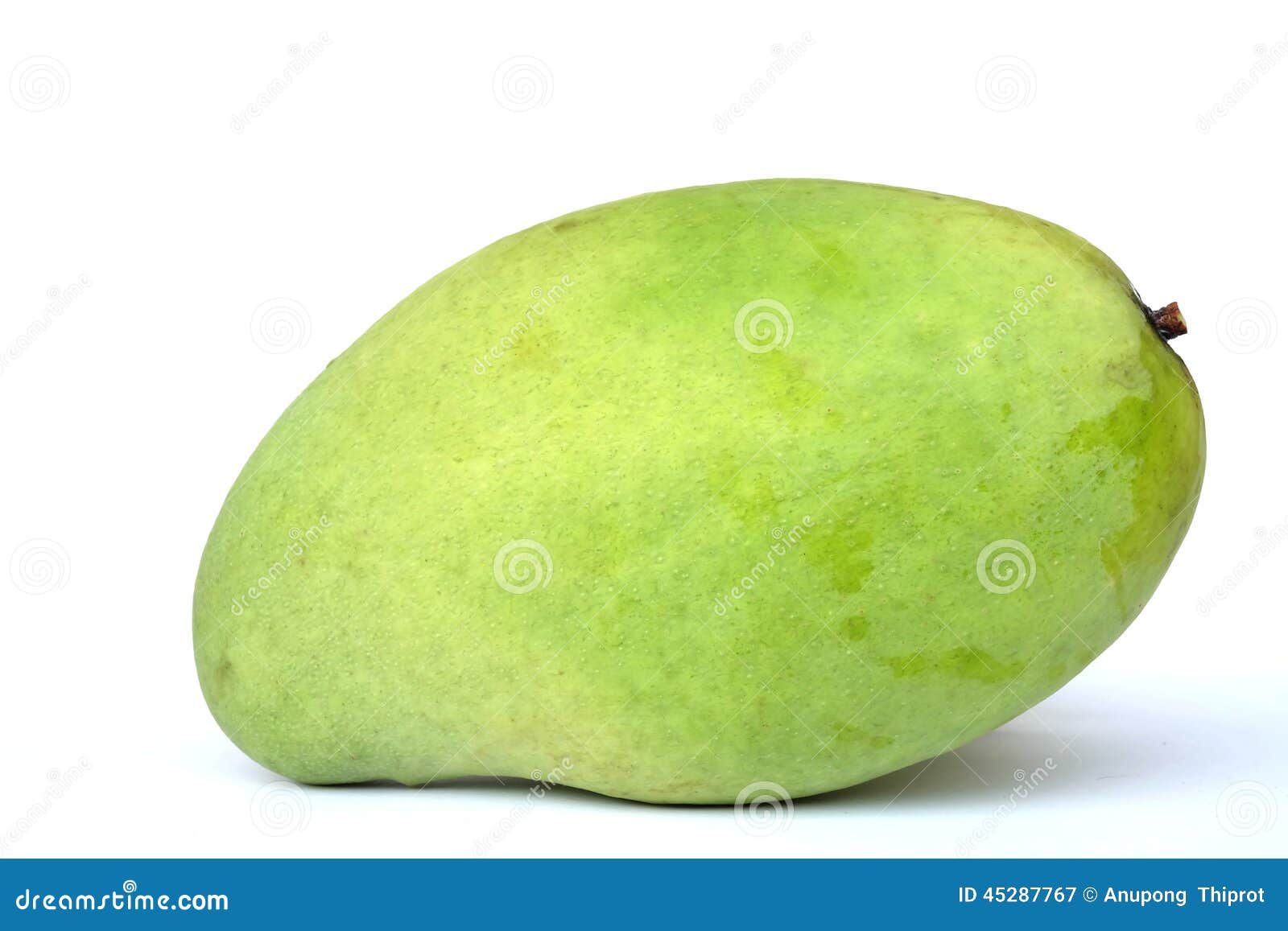 Isolated sweet green mango stock image. Image of natural - 45287767