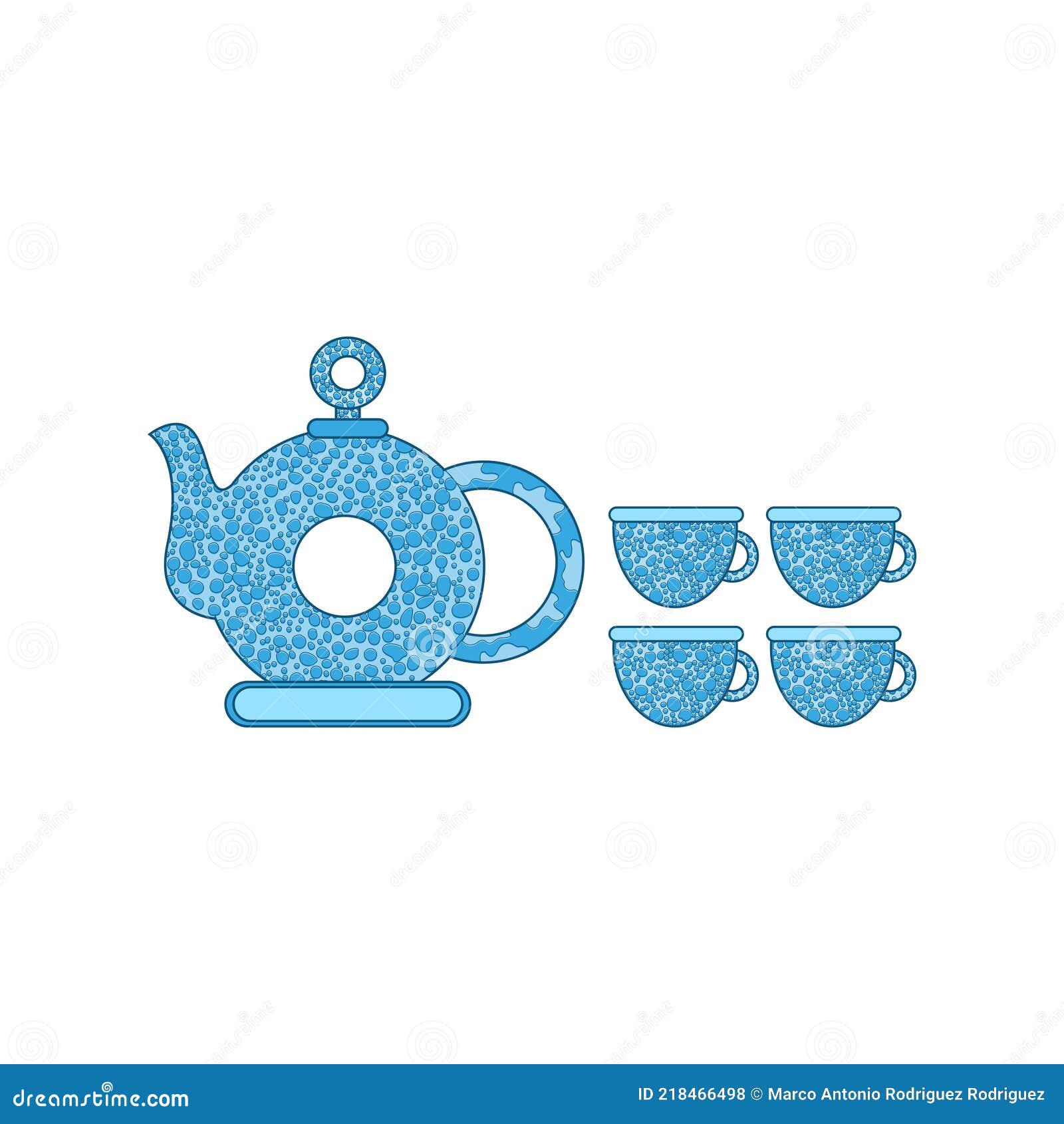 Isolated Tea Set Icon Asian Culture Stock Vector - Illustration of icon ...