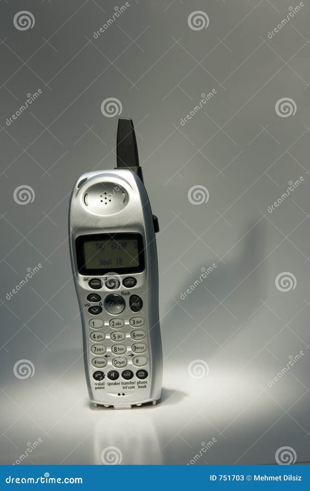 Isolated Telephone stock image. Image of telecommunications - 751703