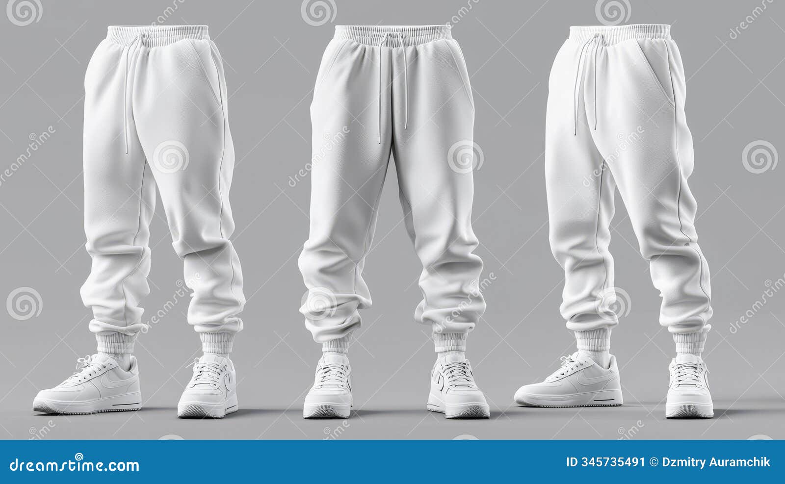 An Isolated Template of an Empty White Men S Tracksuit Mockup with ...