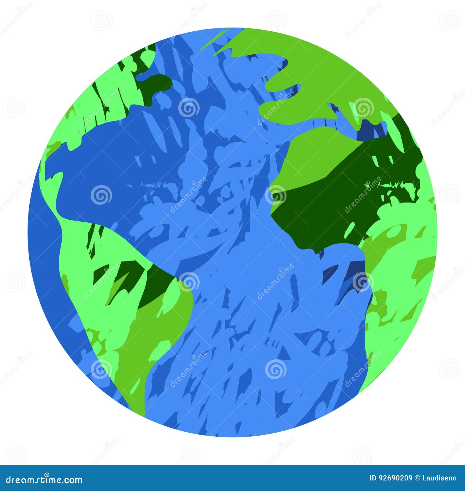 Isolated textured earth stock illustration. Illustration of textured ...