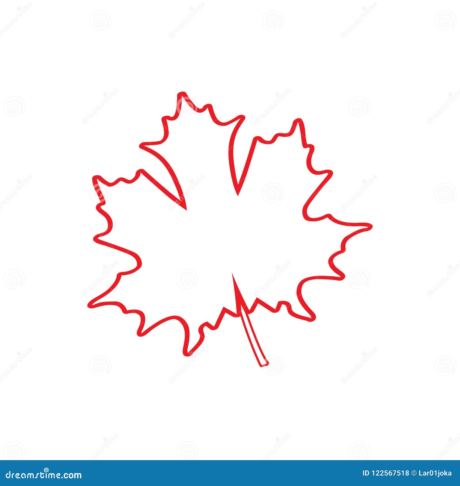 Isolated Textured Maple Tree Leaf Stock Vector - Illustration of maple ...