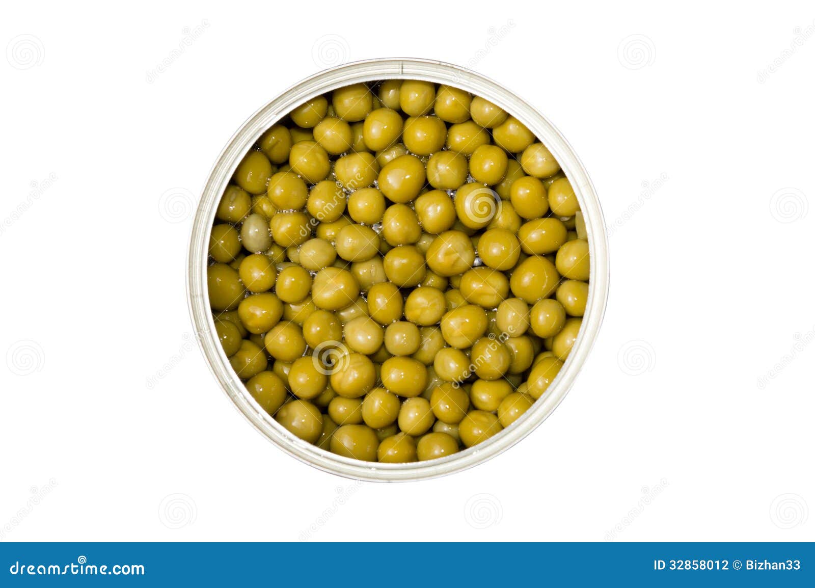 Isolated tinned legume stock photo. Image of conserve - 32858012