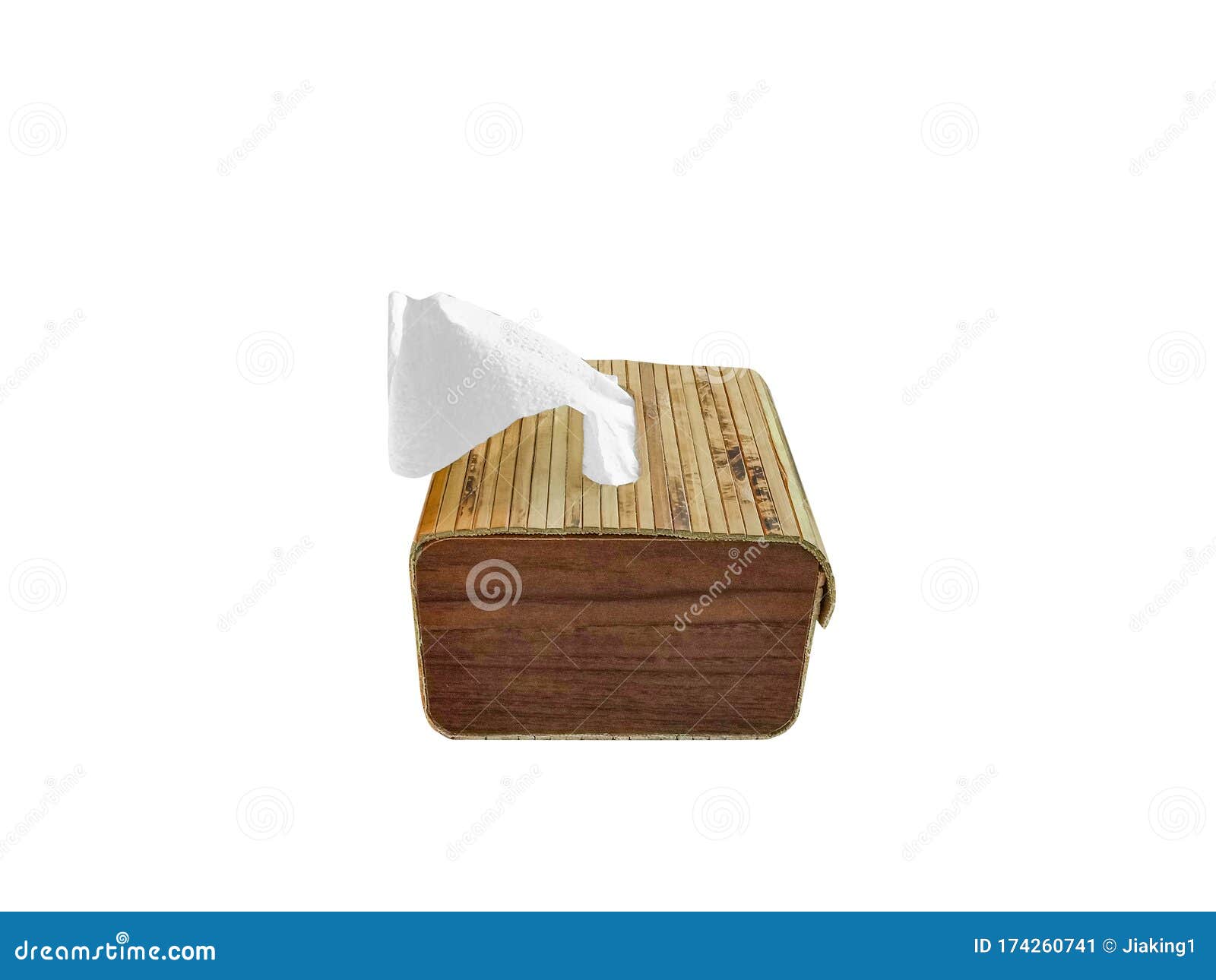 Isolated Tissue Box with Paper, Perspective View Stock Image - Image of ...