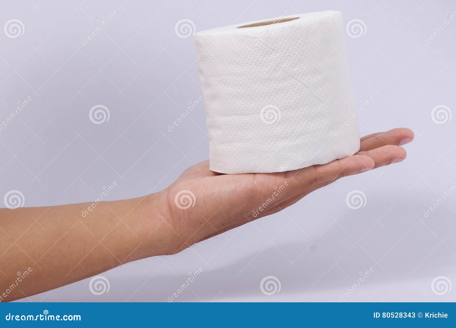 Isolated Tissue Papaer in Hand Stock Image - Image of baby, health ...