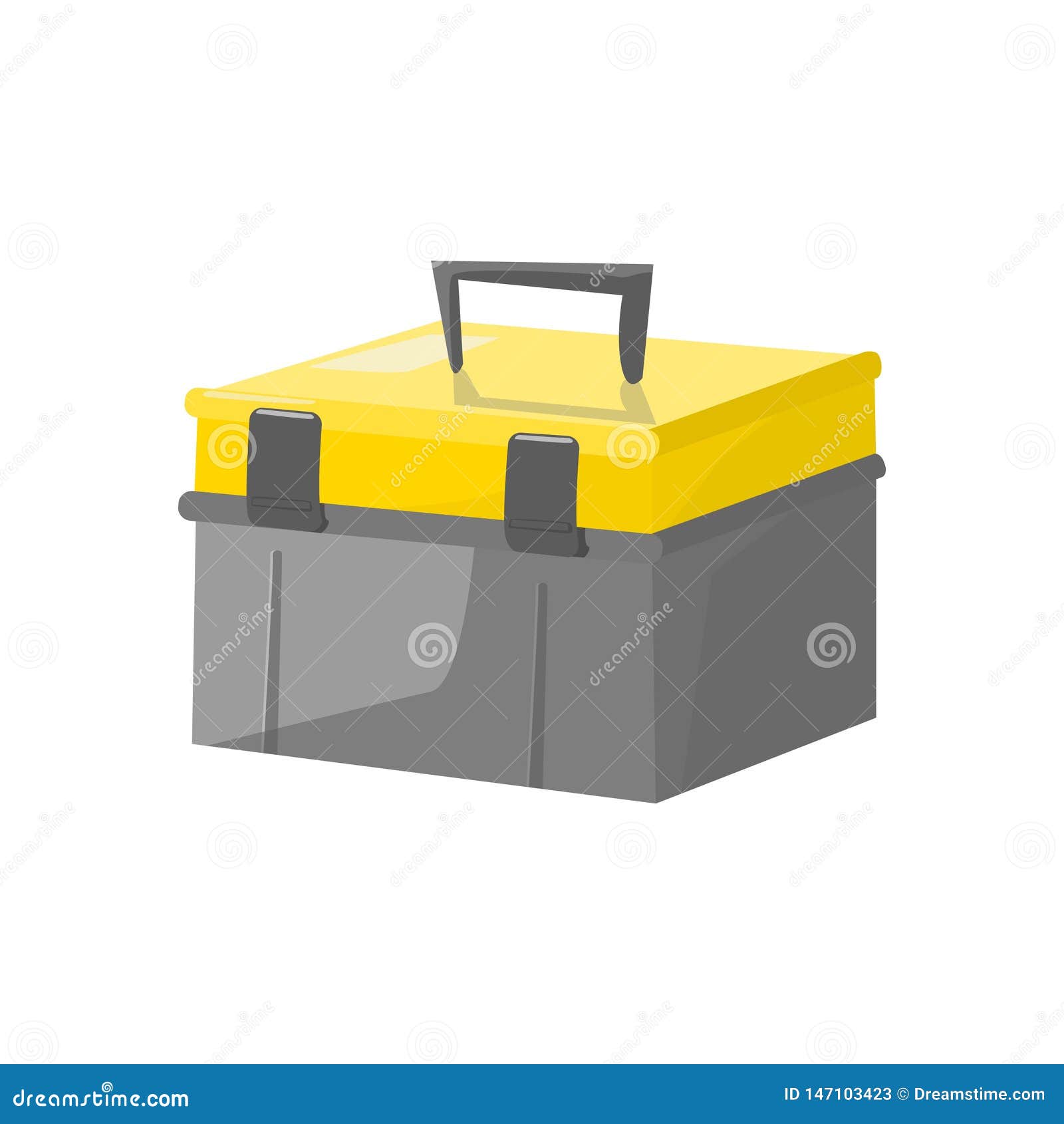 Isolated Toolbox Cartoon Grafic Style Vector Illustration Stock Vector ...