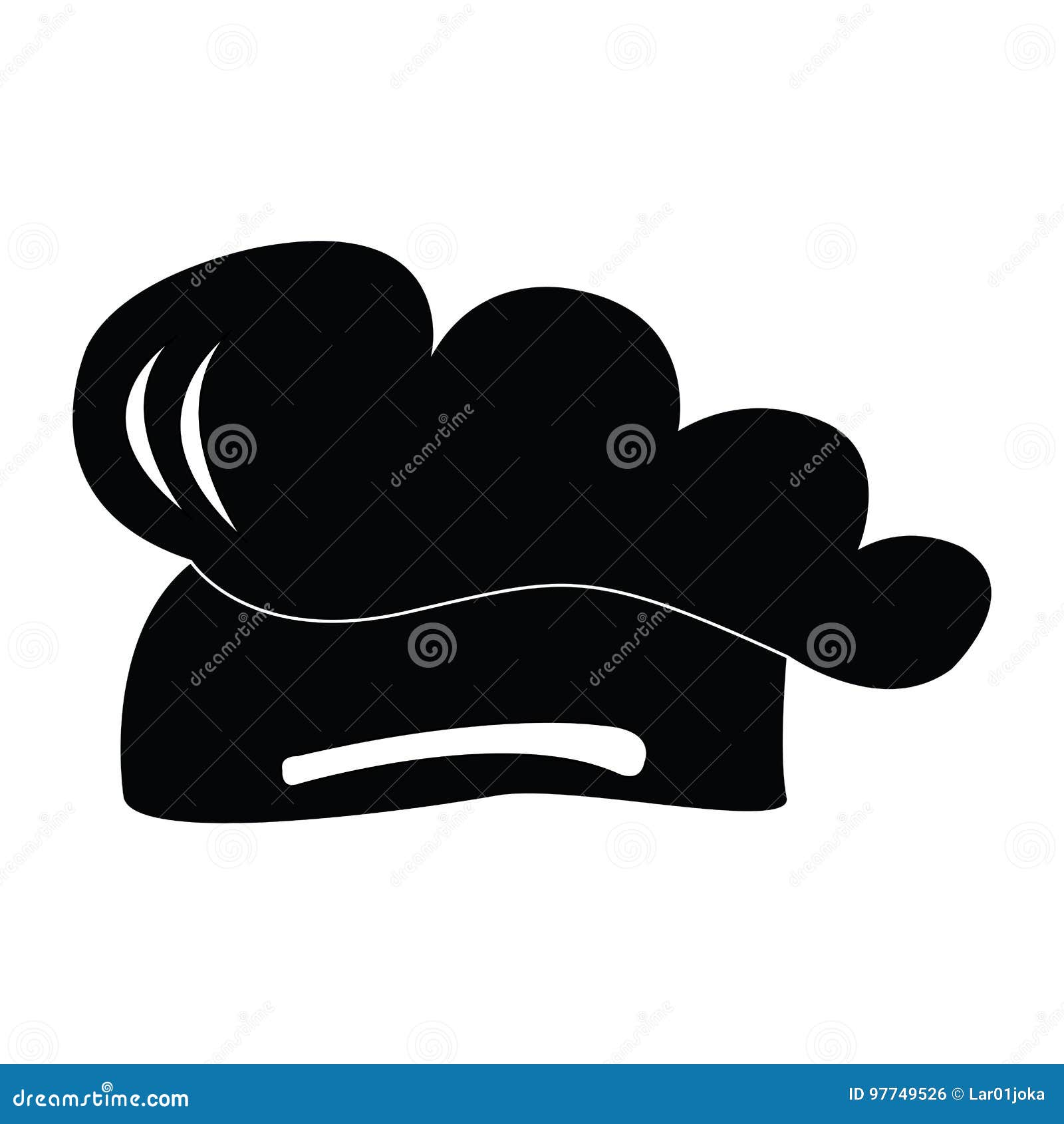 Isolated Toque Illustration Stock Vector - Illustration of drawing ...