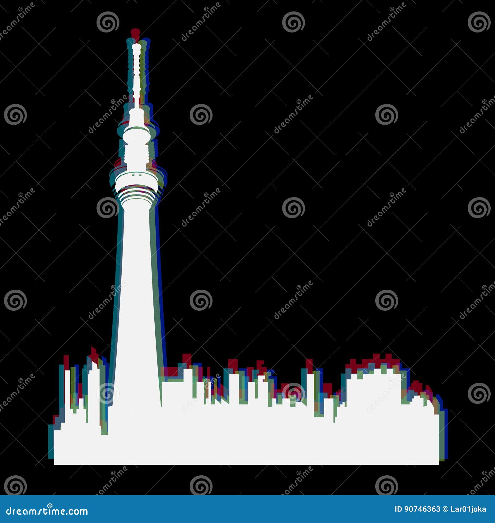 Toronto Vector Icon On White Background. Flat Vector Toronto Icon ...