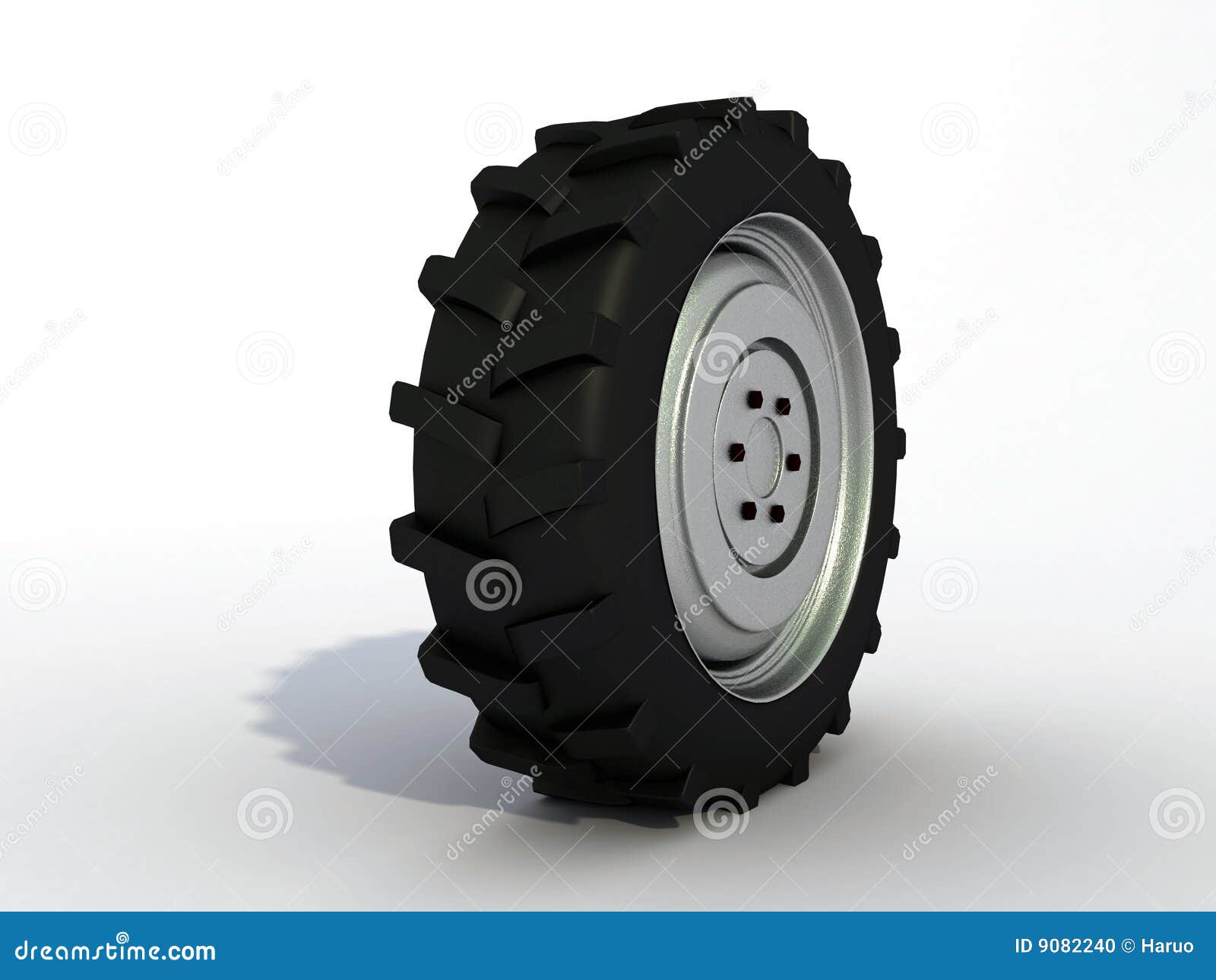 Tractor Tire Print Vector Logo. Wheel Shop Isolated Logotype Template ...